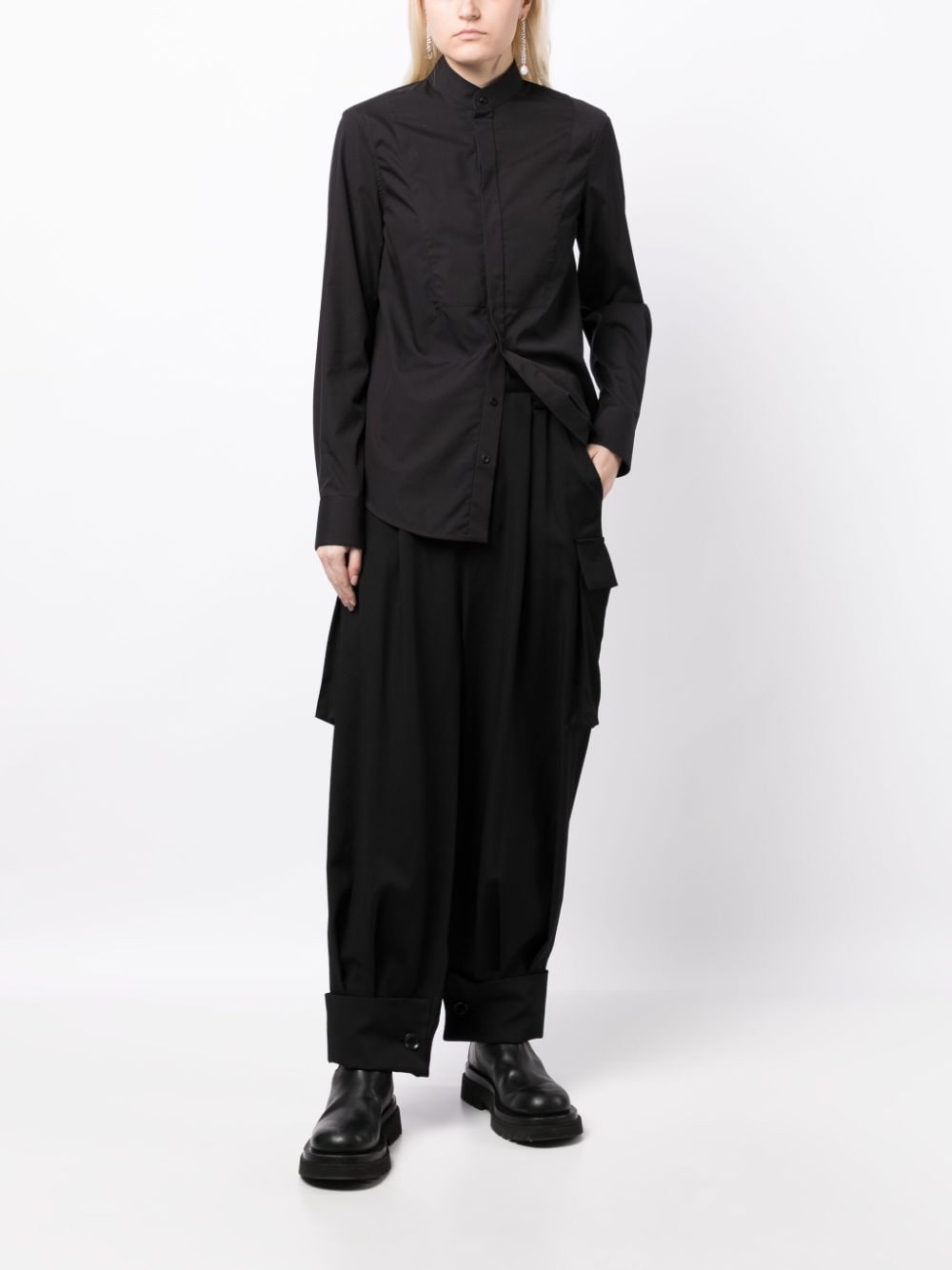 YOHJI YAMAMOTO Yohji Yamamoto Drop-Crotch Trousers