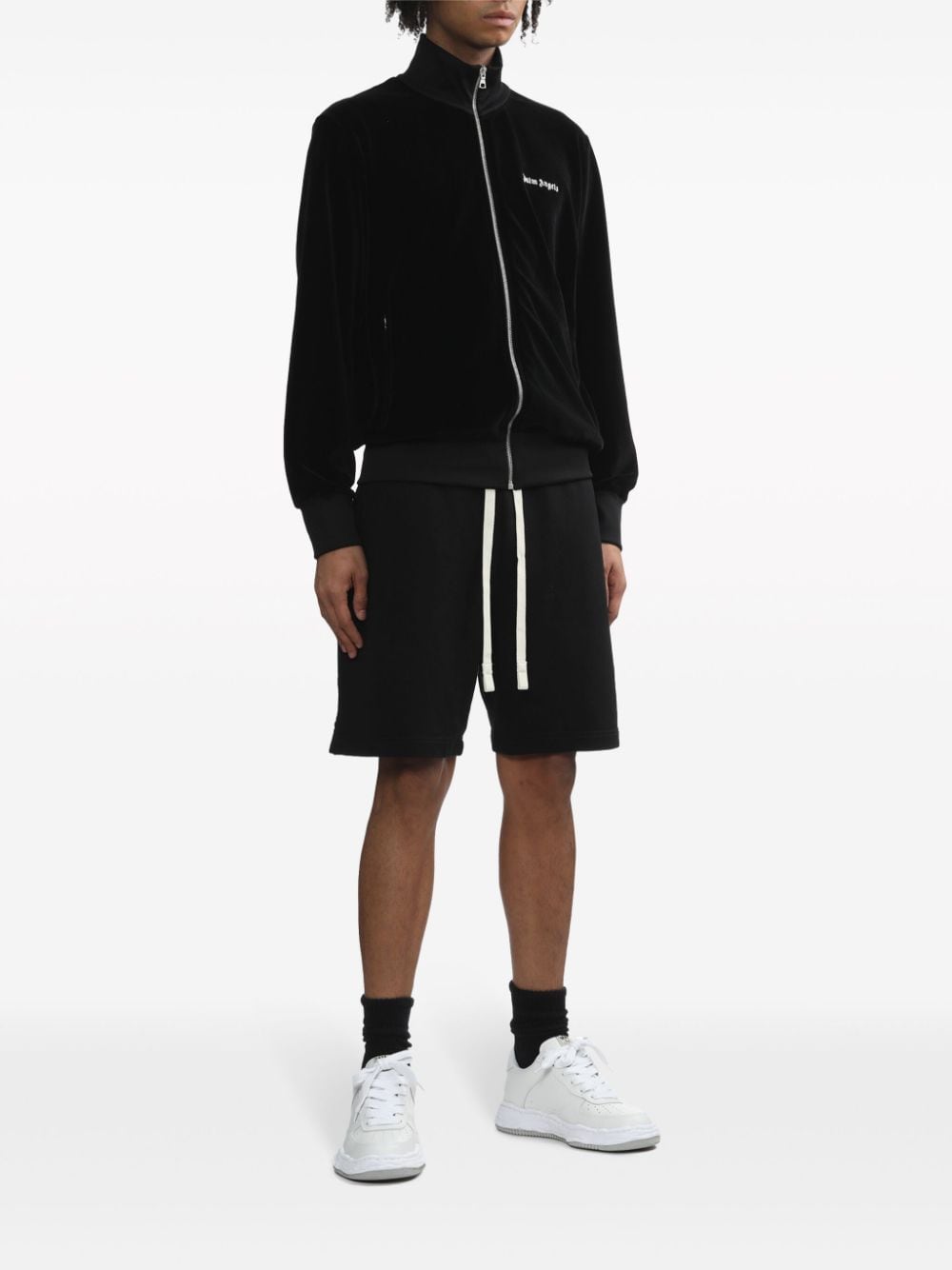 PALM ANGELS Palm Angels Logo-Print Track Jacket