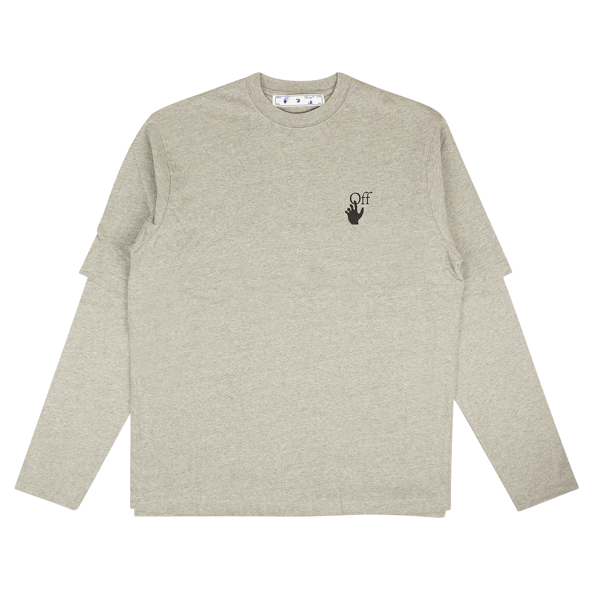 Off-White Degrade Double T-Shirt - Grey | Editorialist