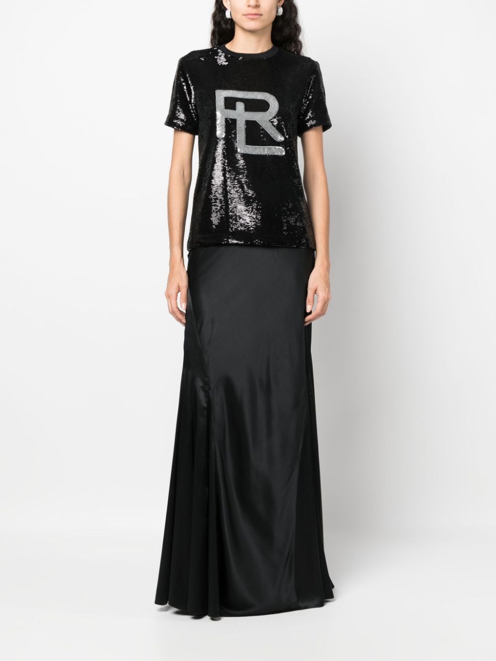 RALPH LAUREN Logo Sequin T-Shirt