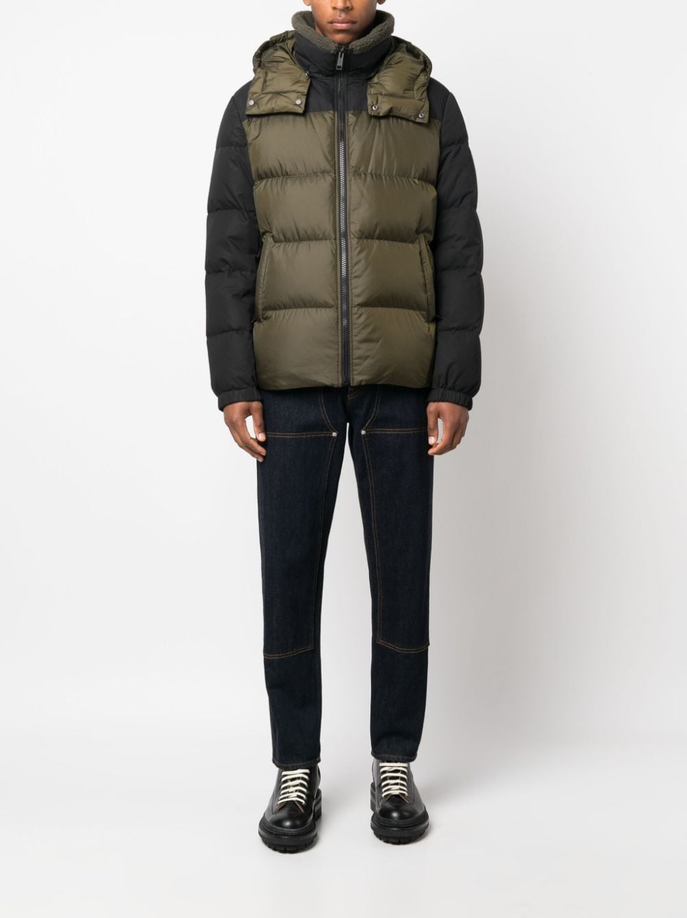 YVES SALOMON Yves Salomon Detachable-Hood Down Jacket
