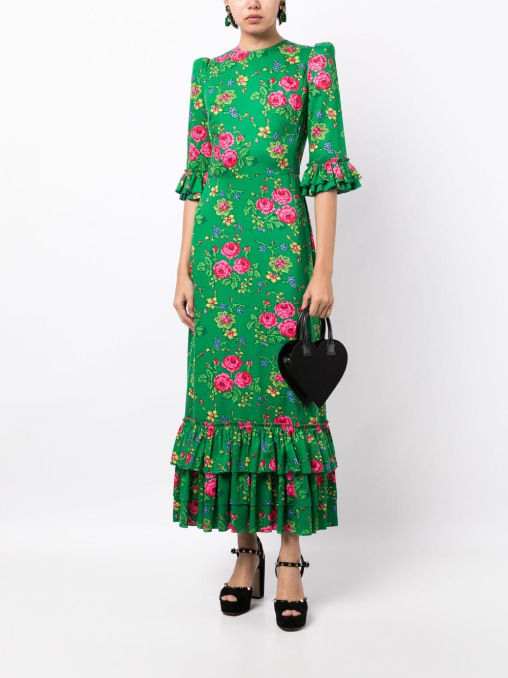 the vampire's wife green dress Kate Middleton wearing The Vampire's Wife Green Falconetti Dress