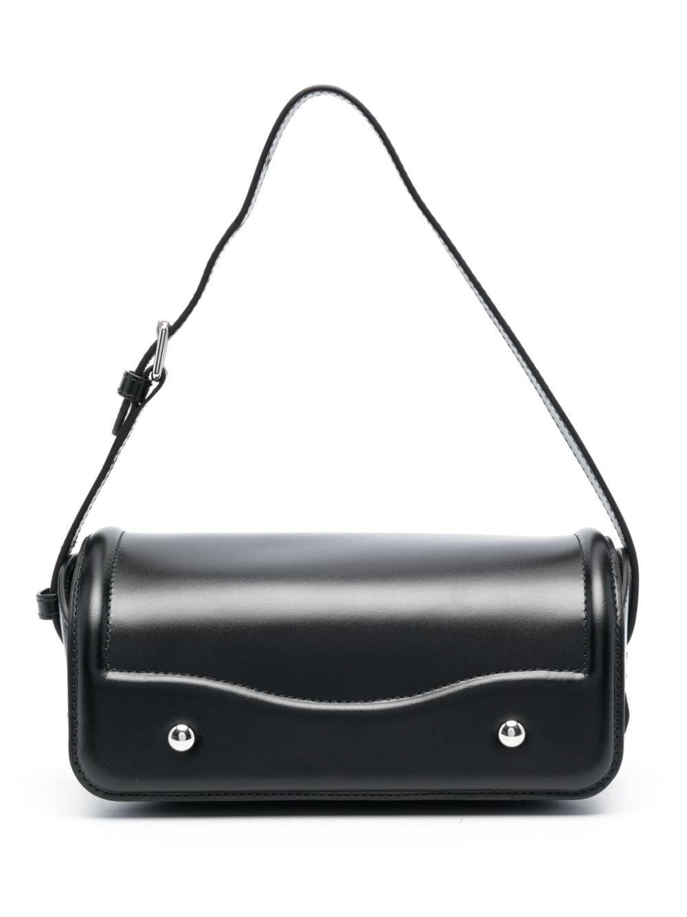 Lemaire Leather Shoulder Bag Black Editorialist