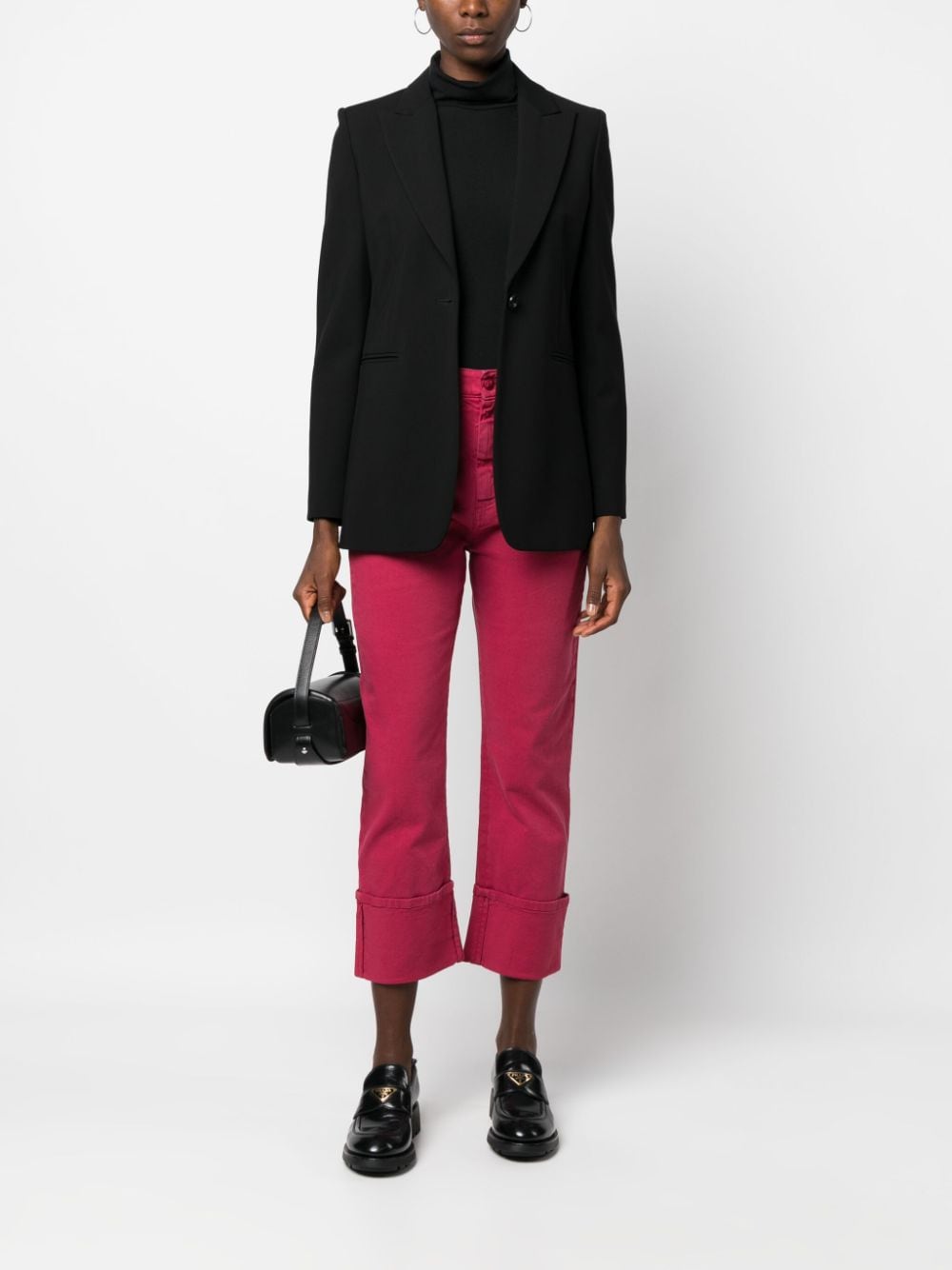 MAX MARA Cropped Straight-Leg Jeans