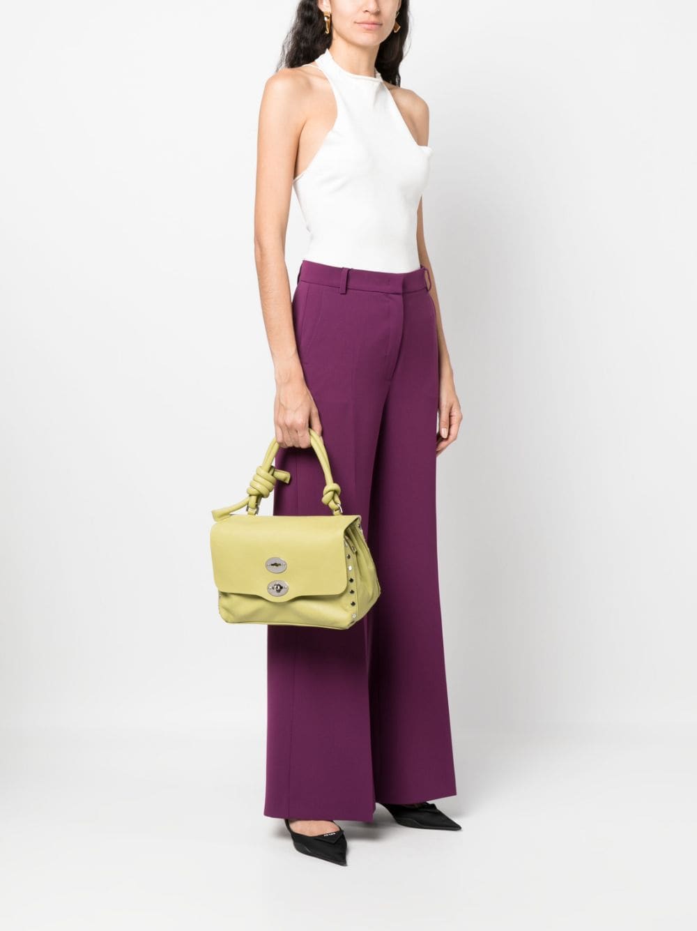 ZANELLATO Zanellato Postina Piuma Knot Tote
