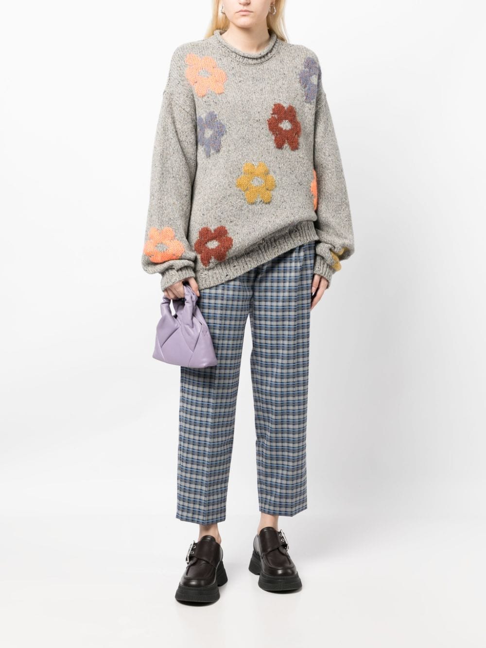PAUL SMITH PS Paul Smith Check-Pattern Cropped Trousers