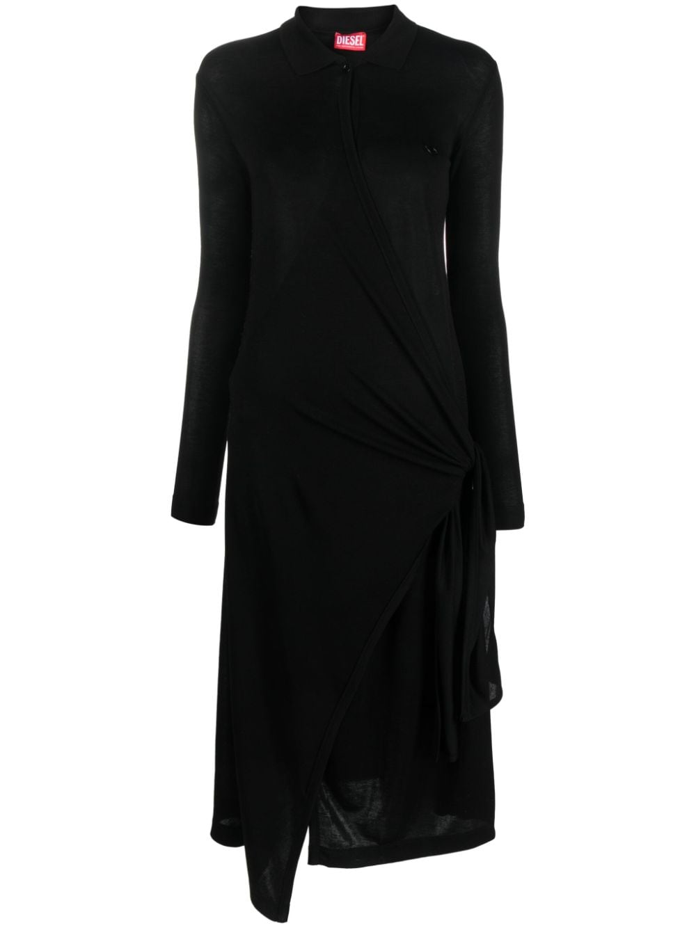 DIESEL® D-Wrip Lyocell-Blend Midi Dress