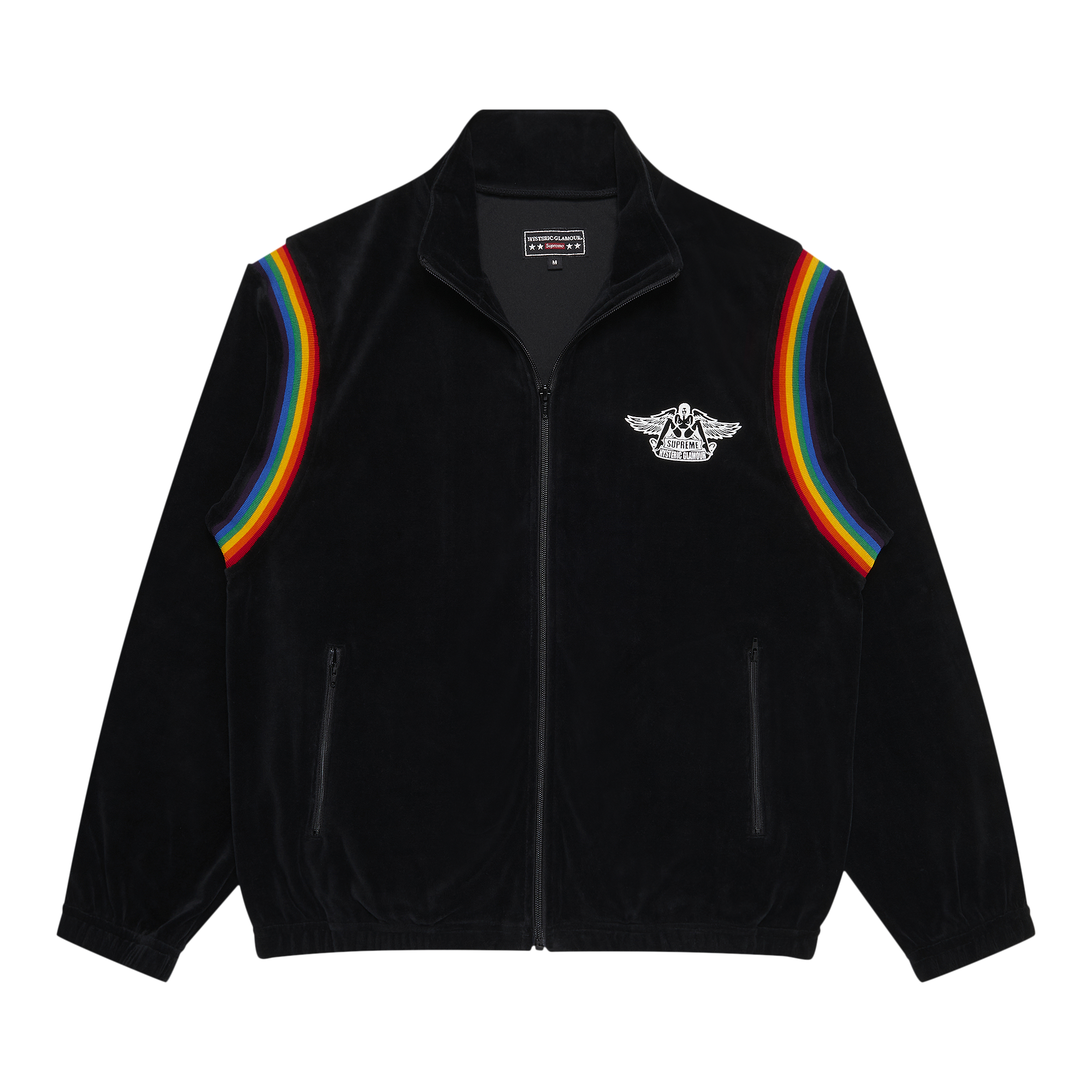 ジャケット・アウター HYSTERIC GLAMOUR / Velour Jacket Supreme X Hysteric Glamour Velour Track Jacket In Black | Editorialist