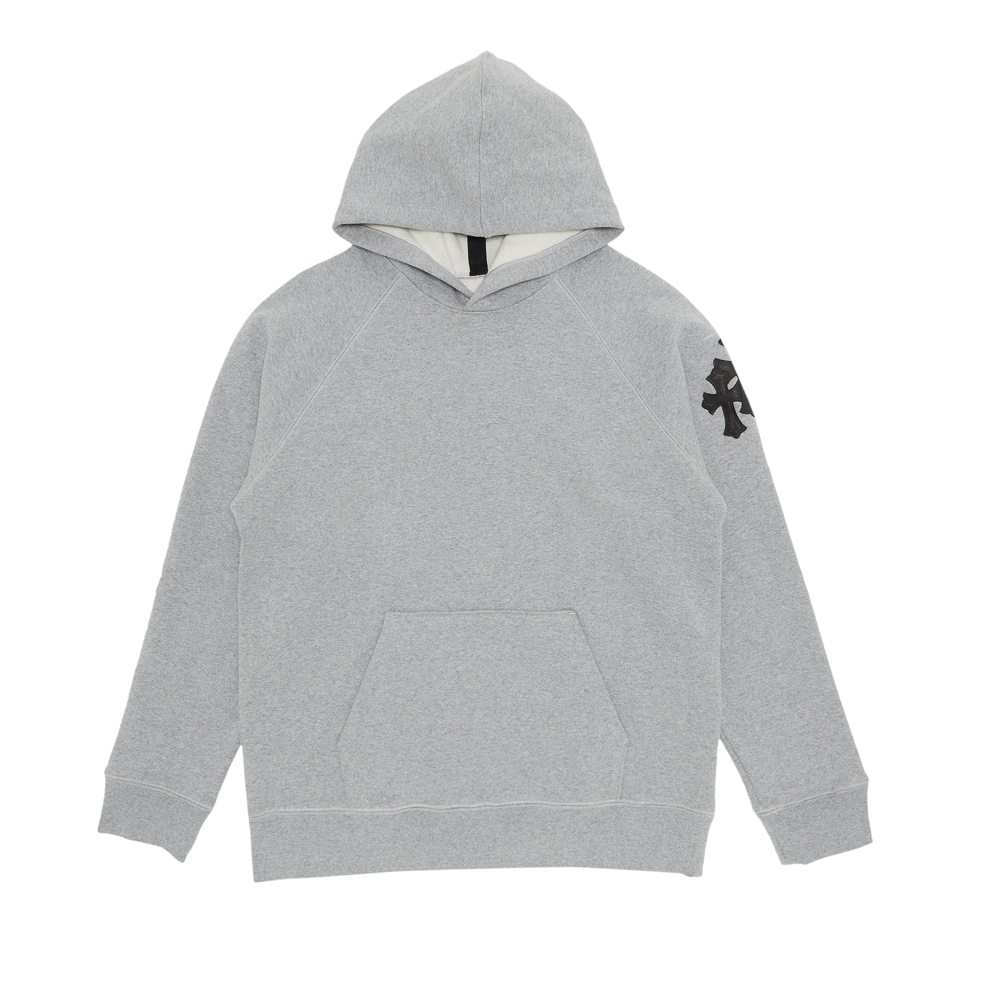 Chrome Hearts Paper Jam Cross Hoodie - Grey | Editorialist