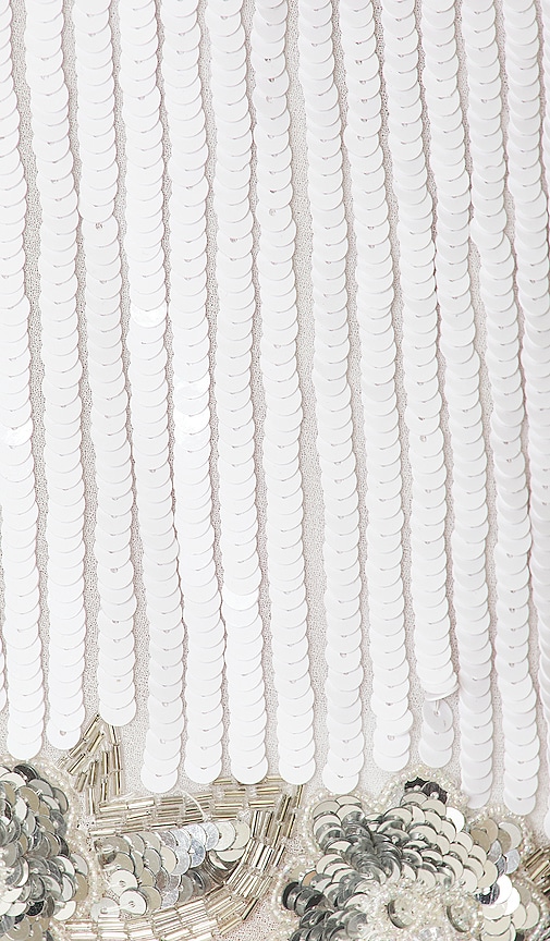 Majorelle Cal Embellished Mini Dress In White - 30% Off | Editorialist