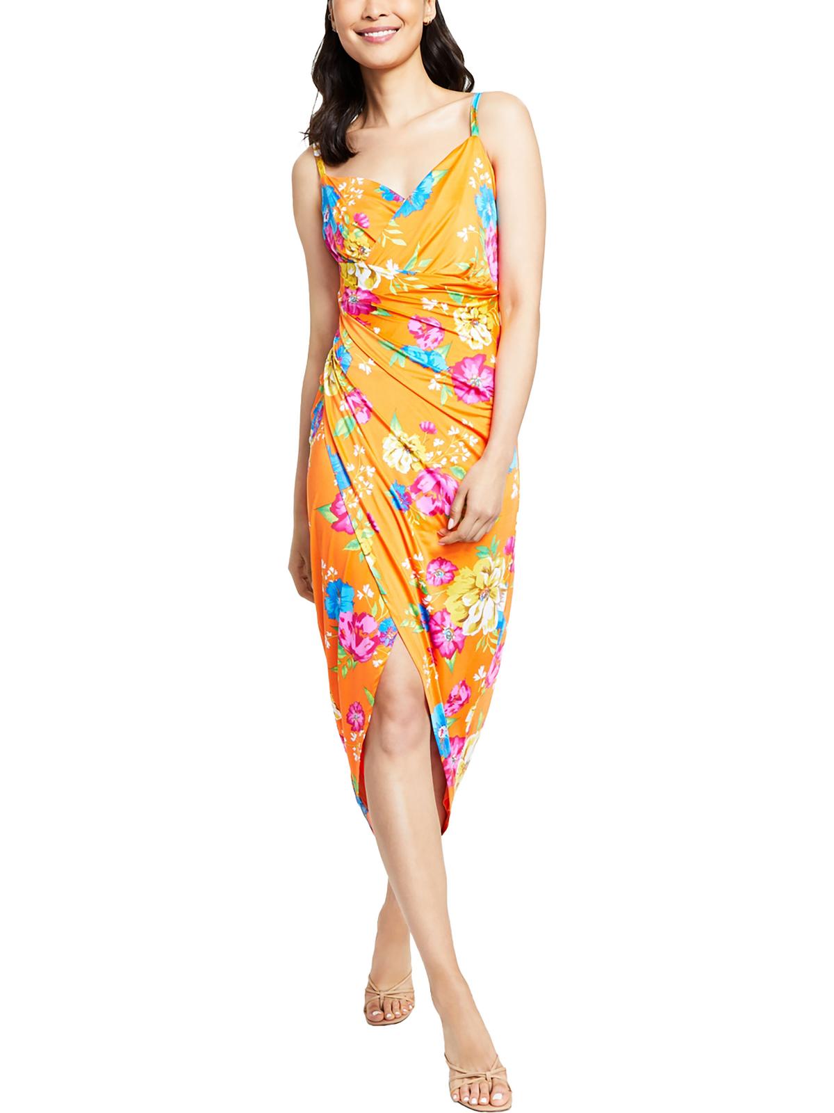 Rachel Rachel Roy Floral Wrap Dress In Multi 83% Off Editorialist