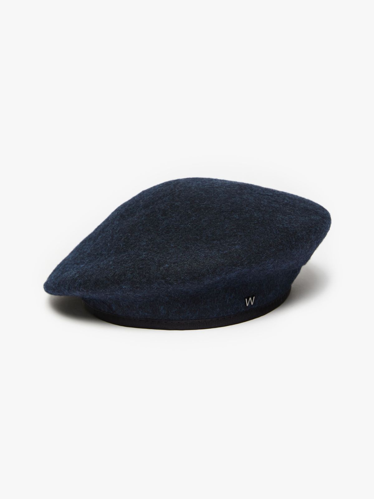 Max Mara Wool Felt Beret - Midnightblue | Editorialist display picture 3