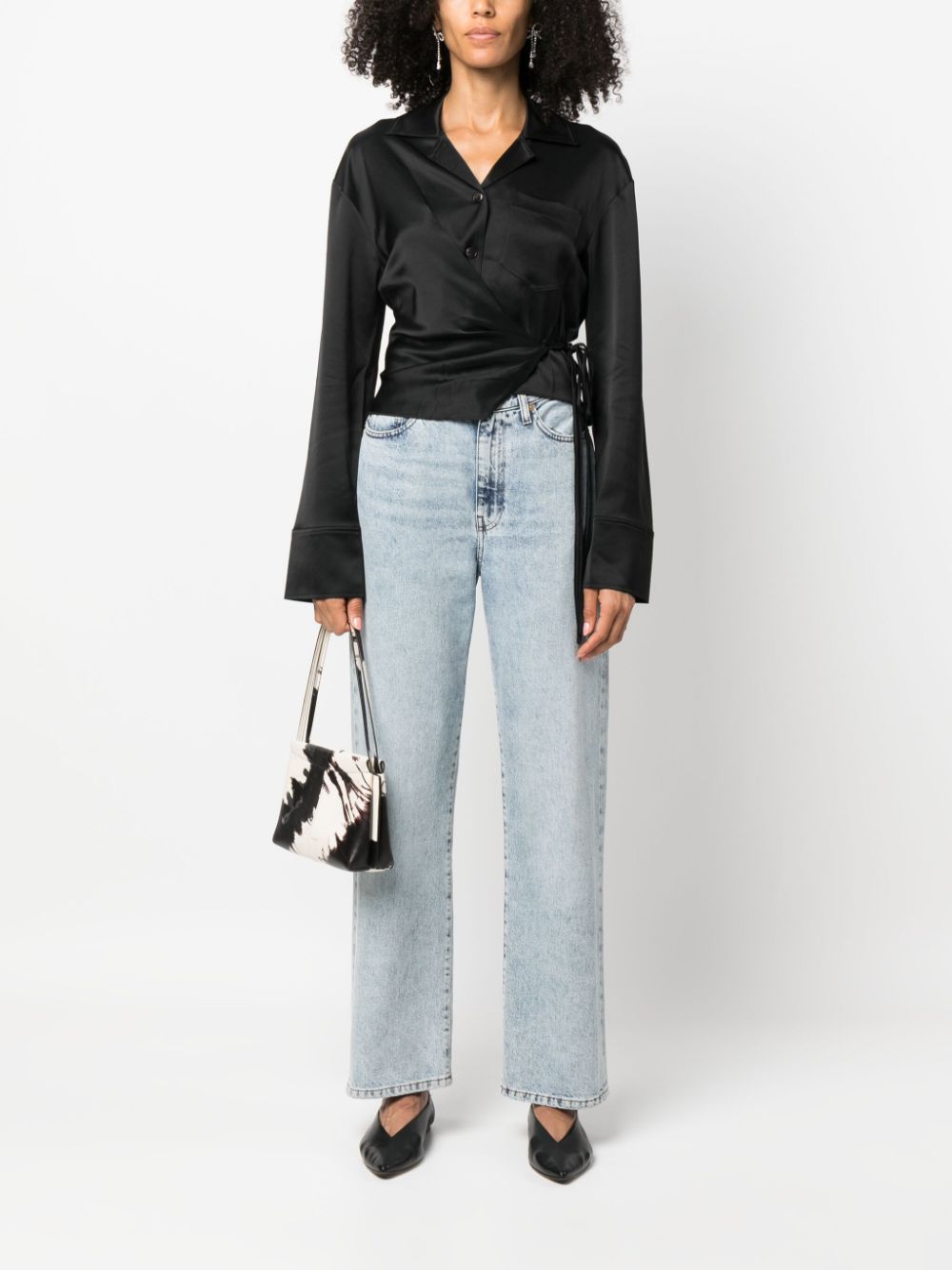 NANUSHKA Nanushka Merano Wrap Shirt