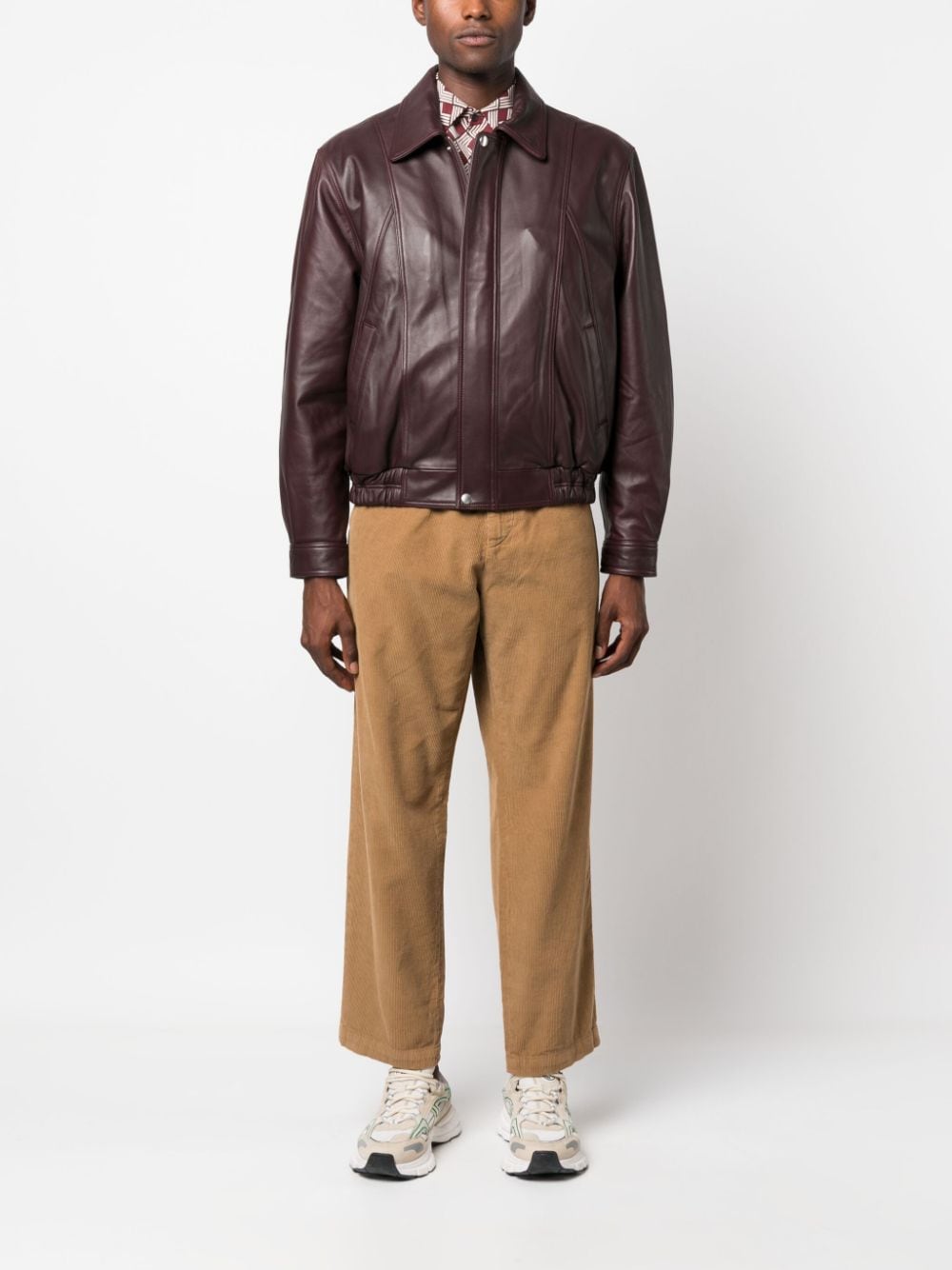 RANRA RANRA Corduroy Straight-Leg Trousers