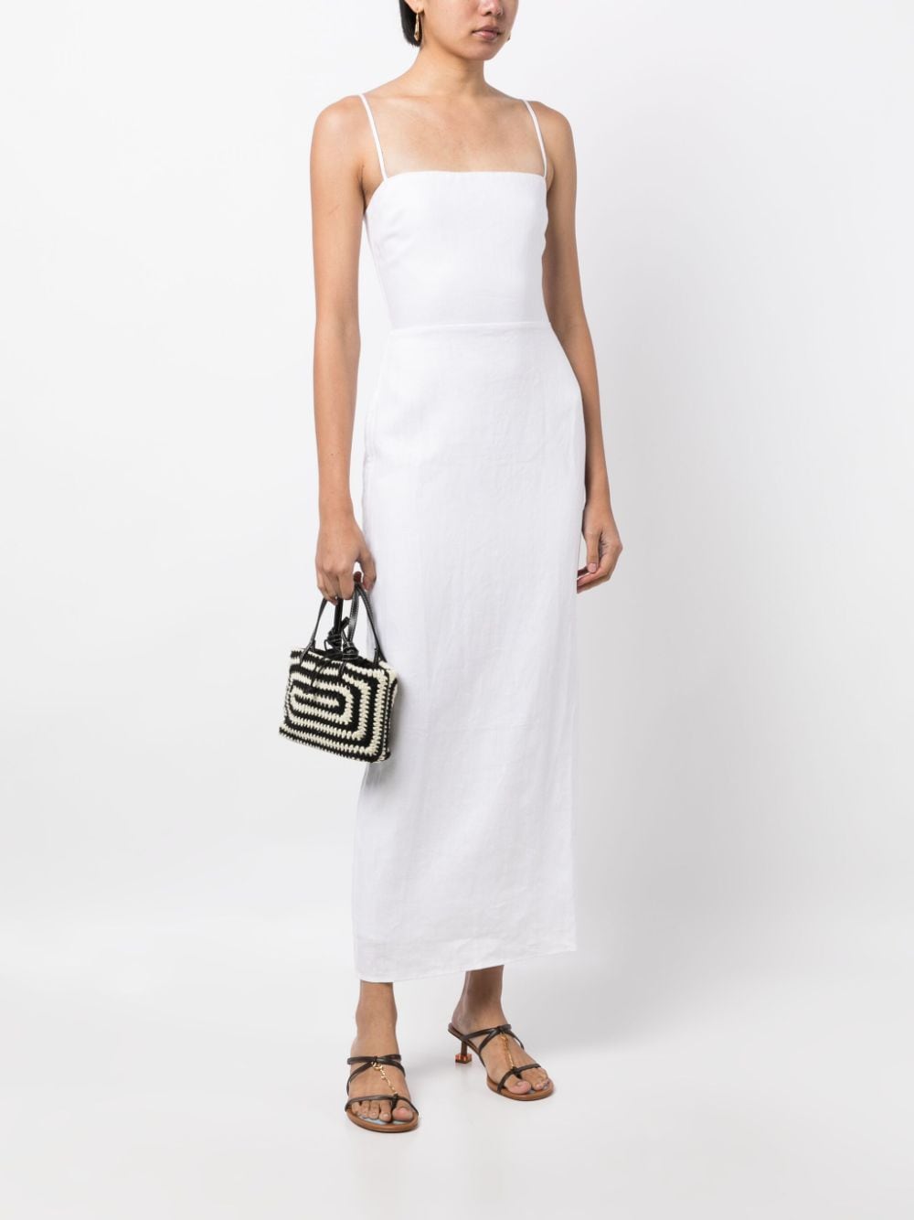reformation frankie linen dress Reformation Frankie Linen Dress