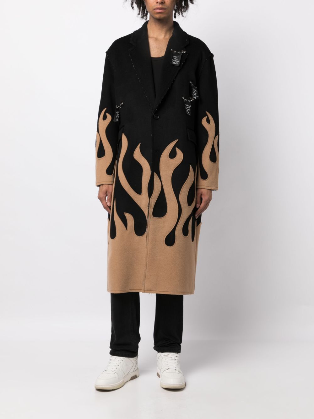 HACULLA. Haculla Up In Flames Wool Coat