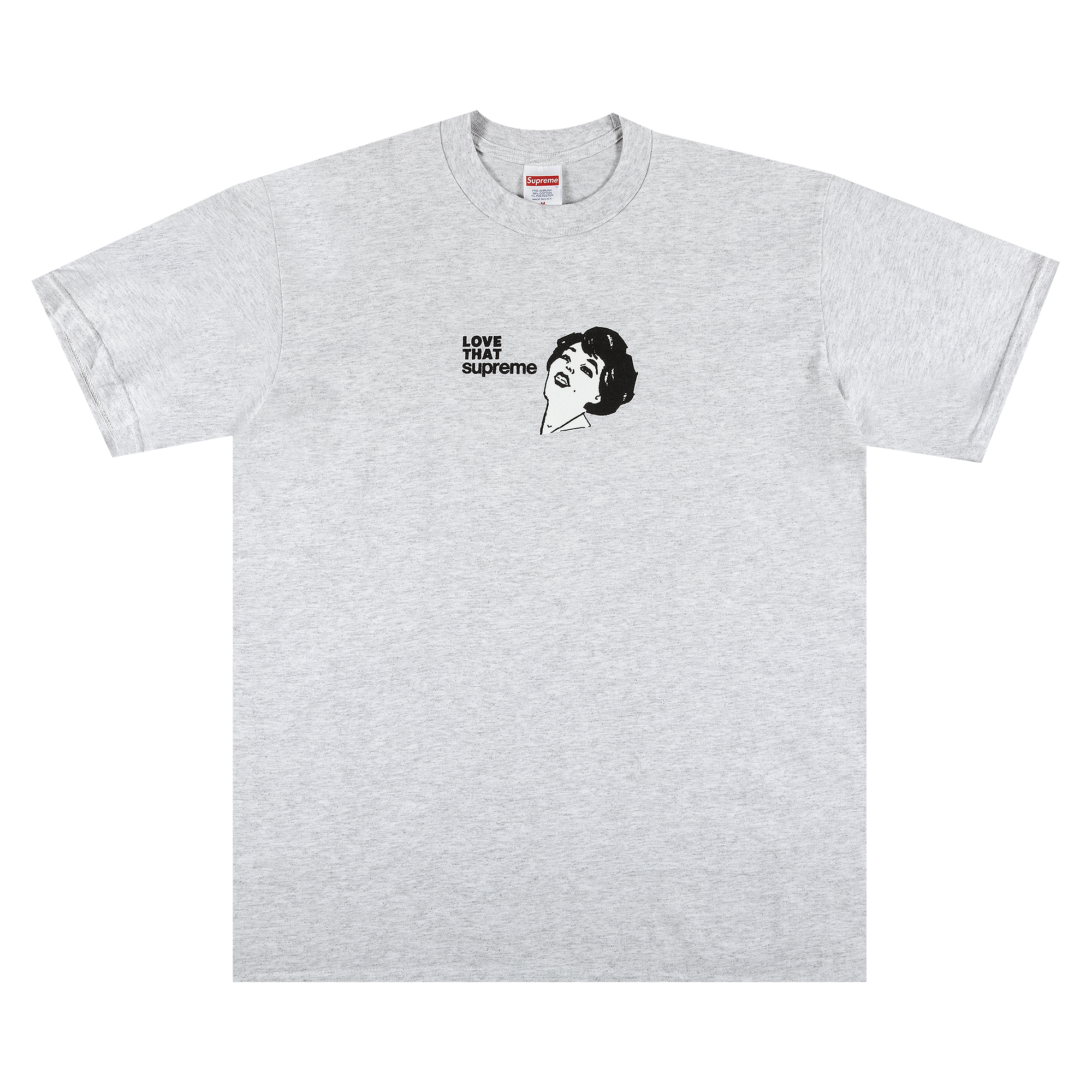 Supreme Pinline Tee 'Ash - Grey | Editorialist