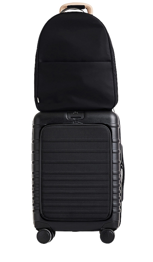 Beis The Commuter Backpack In Black | Editorialist display picture 3