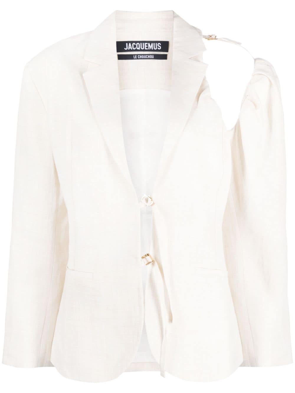 JACQUEMUS Jacquemus La Veste Galliga Asymmetric Blazer