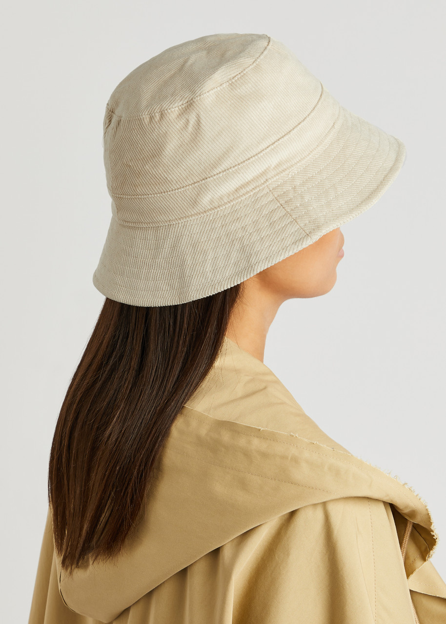 Lack Of Color Dunes Corduroy Bucket Hat In Beige - 71% Off 