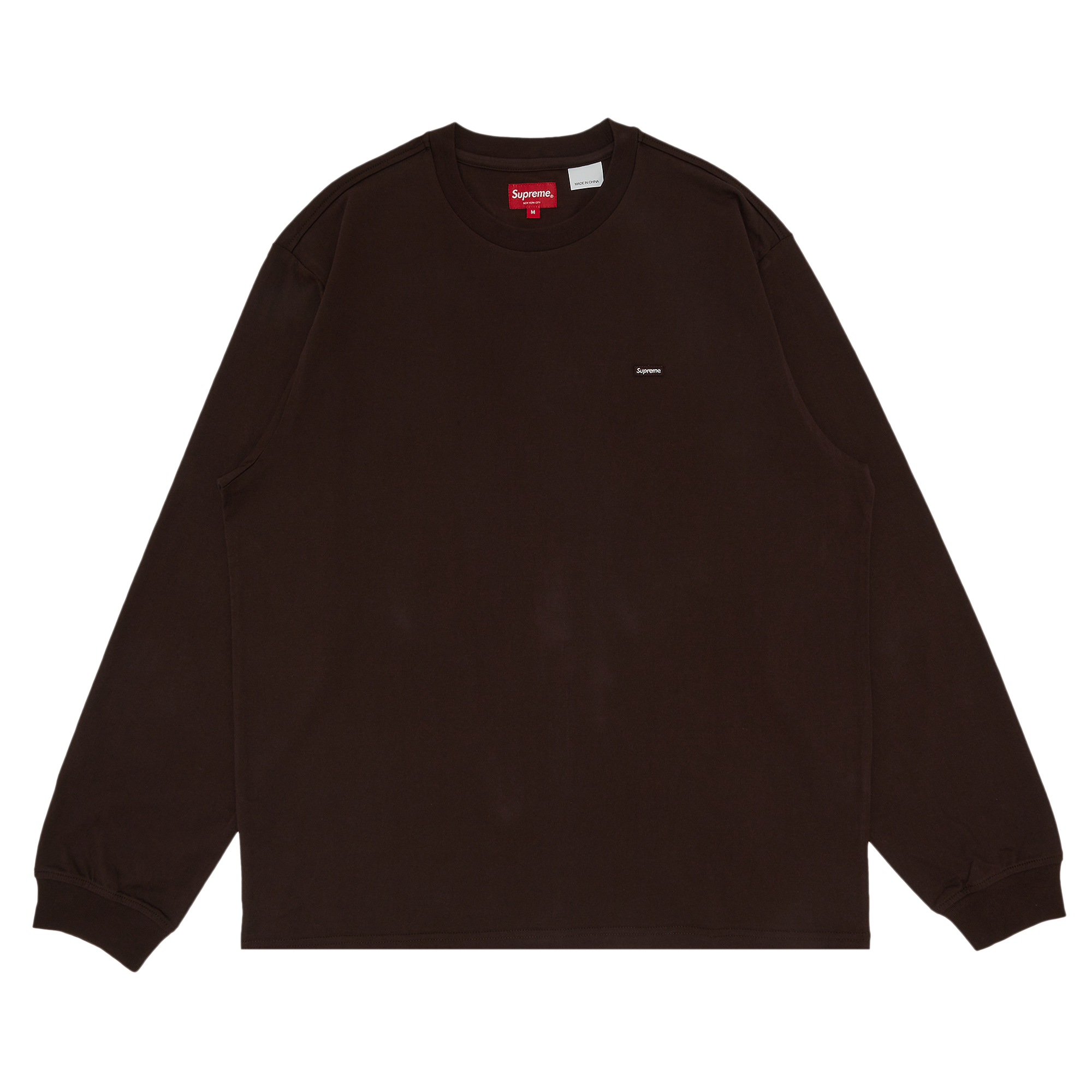 Supreme Small Box Long-Sleeve Tee 'Dark - Brown | Editorialist
