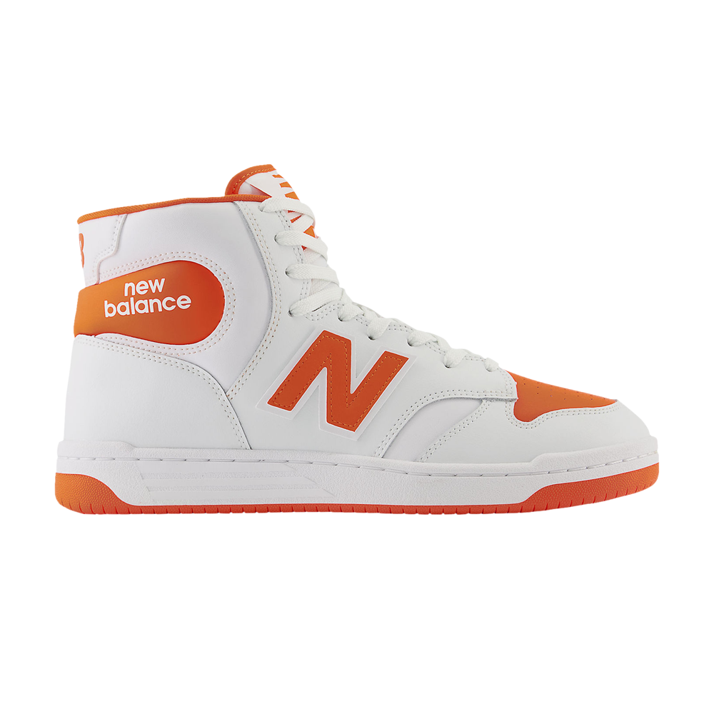 New Balance 480 High-Top Sneakers - White | Editorialist