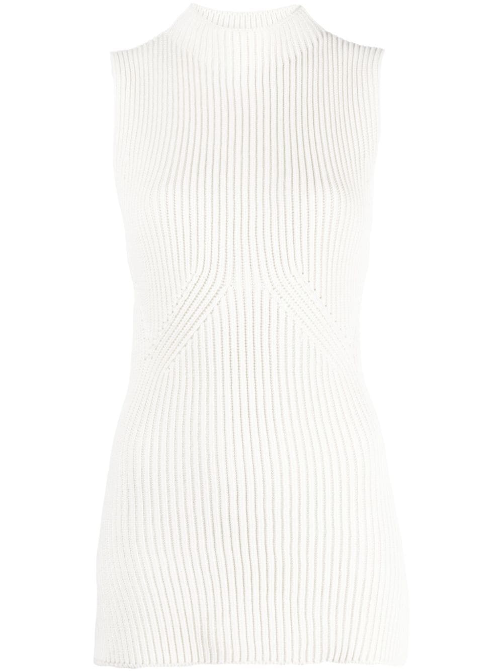 GAUCHÈRE Gauchère Open-Back Ribbed Top