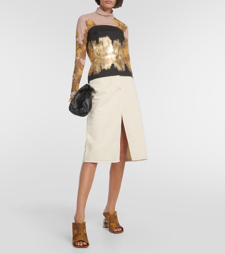 DRIES VAN NOTEN Dries Van Noten Floral Mules