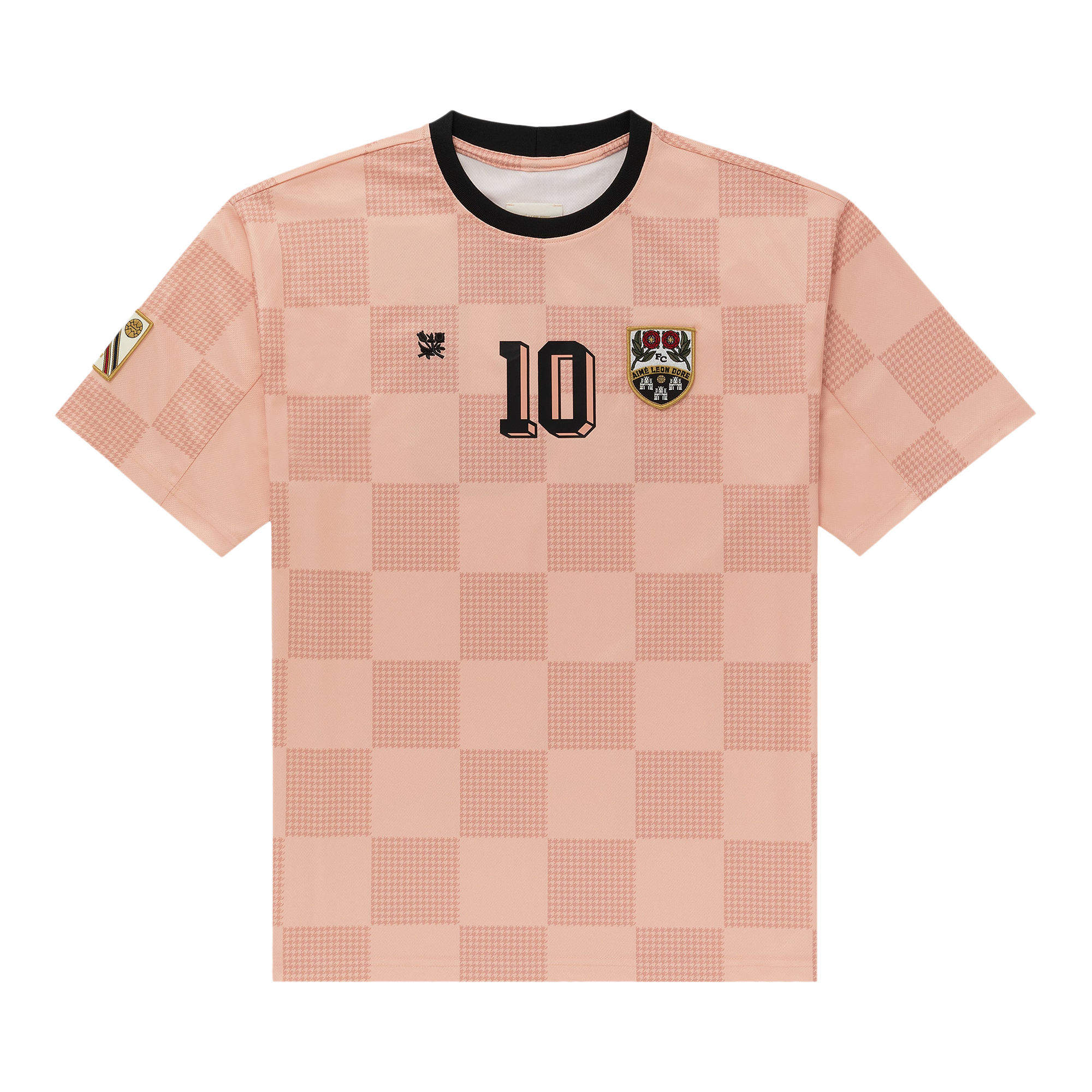 ウェア aime leon dore soccer jersey M Aimé Leon Dore Team Soccer Jersey - Pink | Editorialist