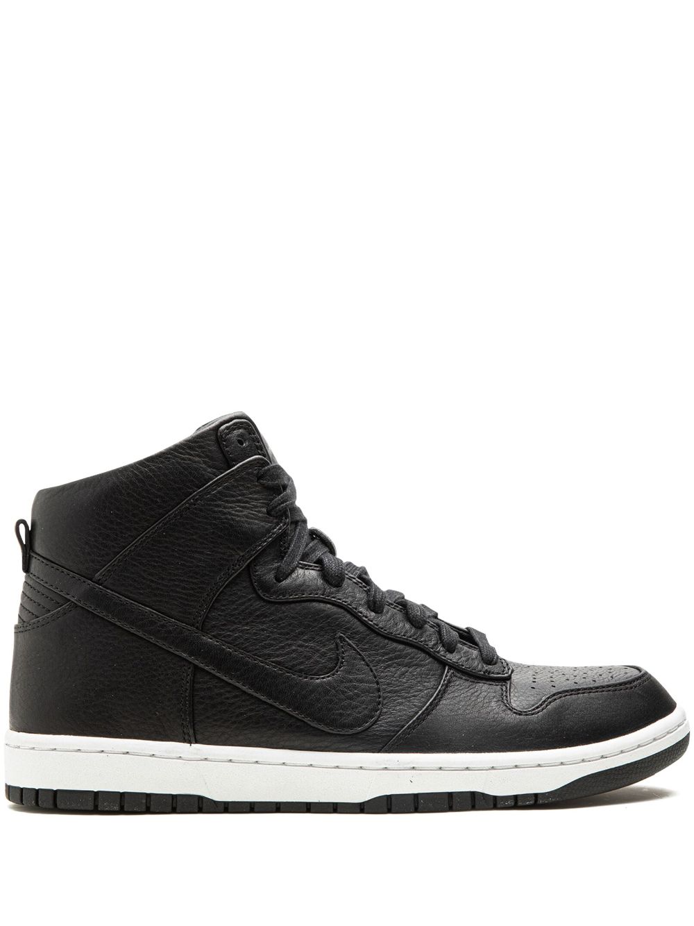 nike dunk high skinny black