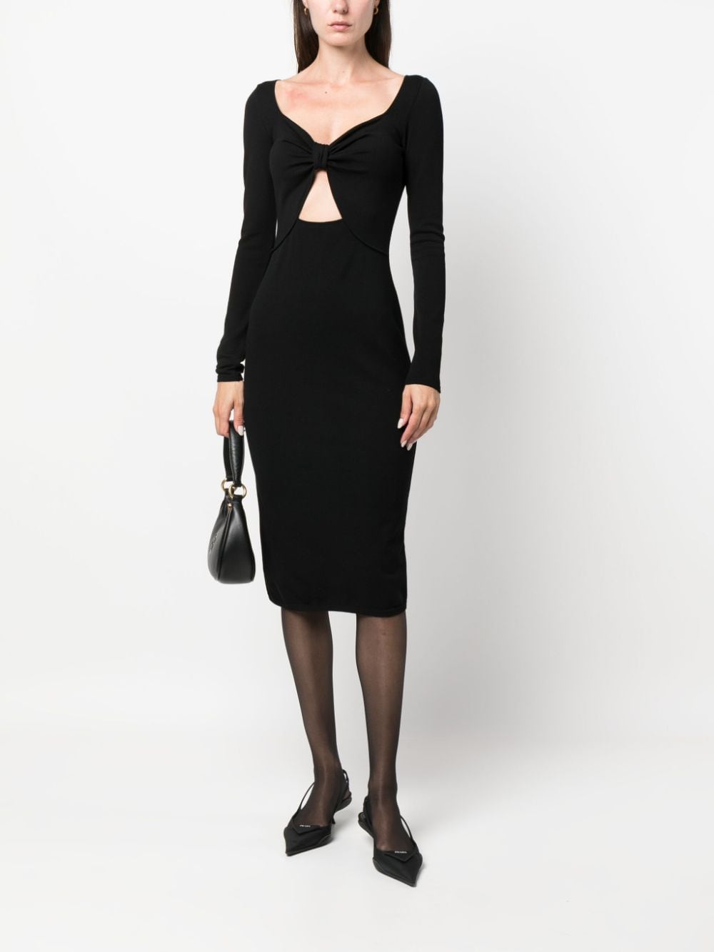 GIAMBATTISTA VALLI Giambattista Valli Cut-Out Midi Dress