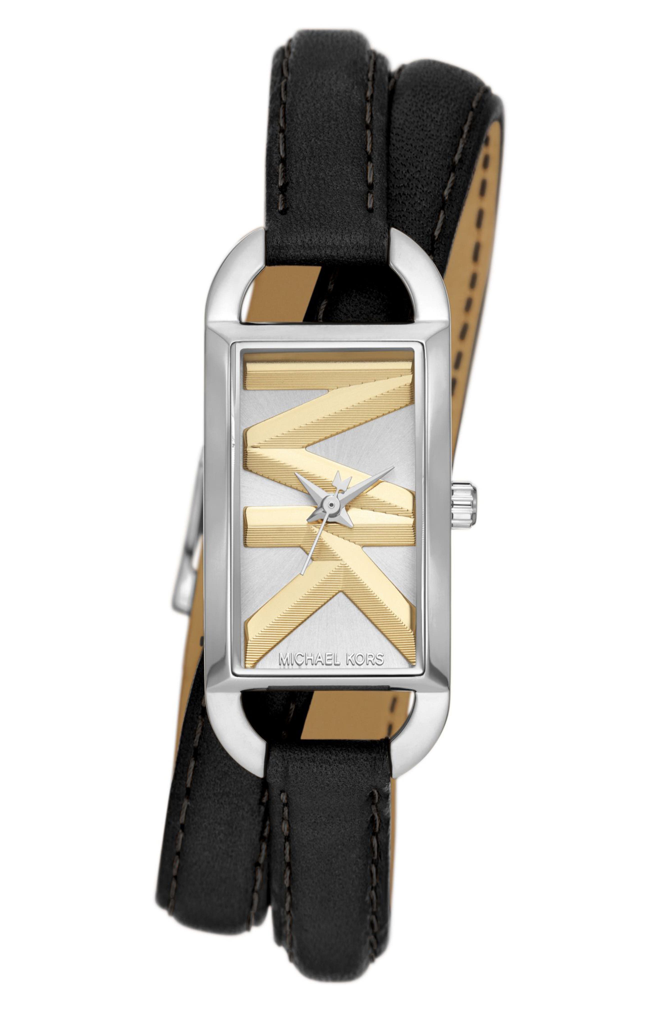 Michael Kors Wrap Watch Gold w Leather Band NIB Michael Kors Ladies Watch MK Empire MK4721 | Watches Prime main image 2