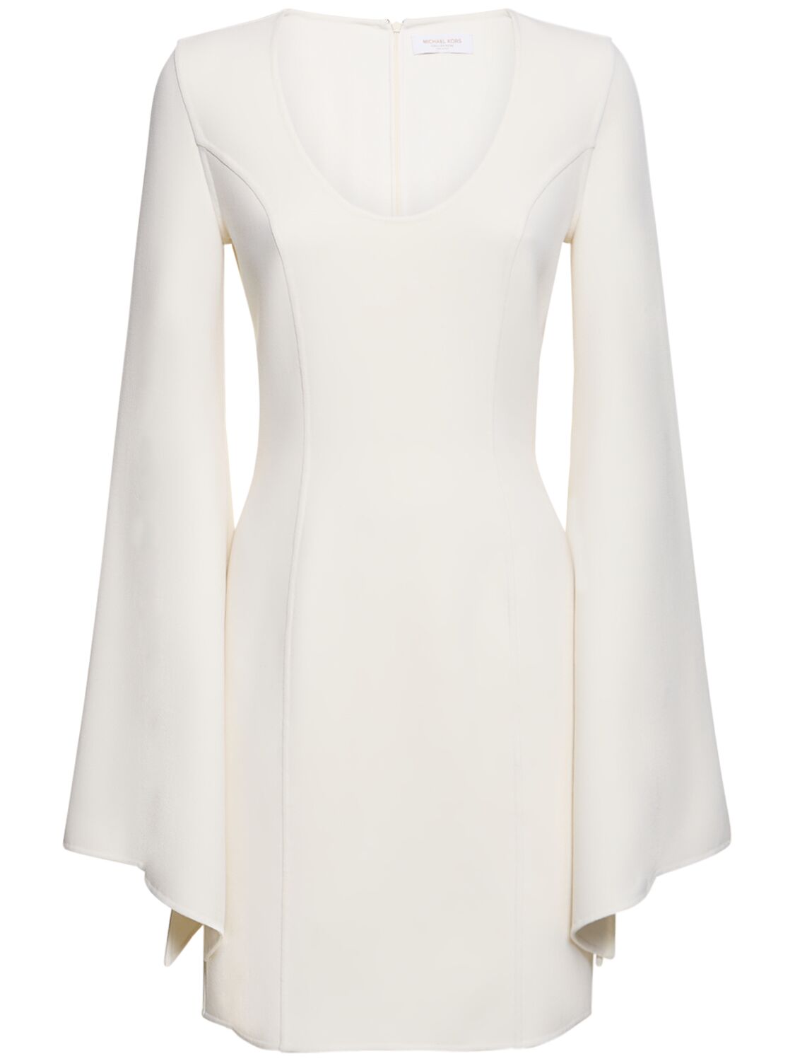 shiny white dress French Retro Rhinestone Round Neck Lace Long Sleeve Floor-Length – PreppyDress The zipper back ensures Color:Ivory/Black* _alt_caroline Baltic Born Womens Soren