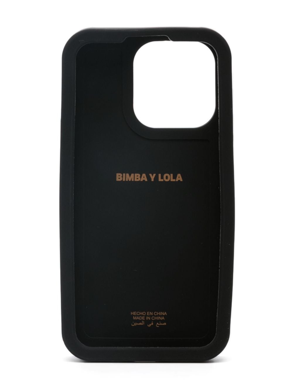 新品未使用品　BIMBA Y LOLA iPhone︎14pro ケース Bimba Y Lola Logo-Embossed Iphone 14 Pro Case In Black - 6% Off