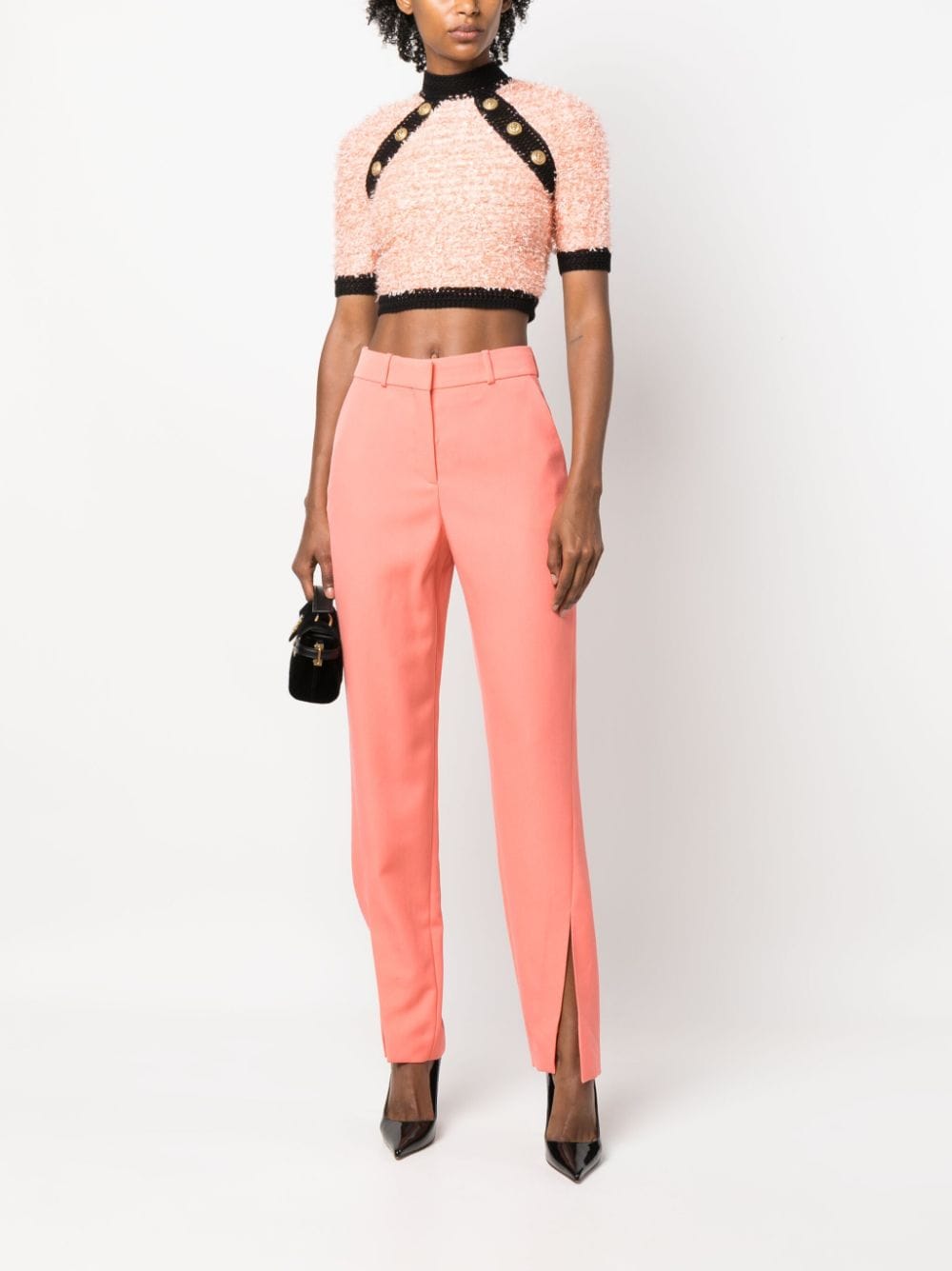 BALMAIN Balmain Split-Hem Tapered Trousers