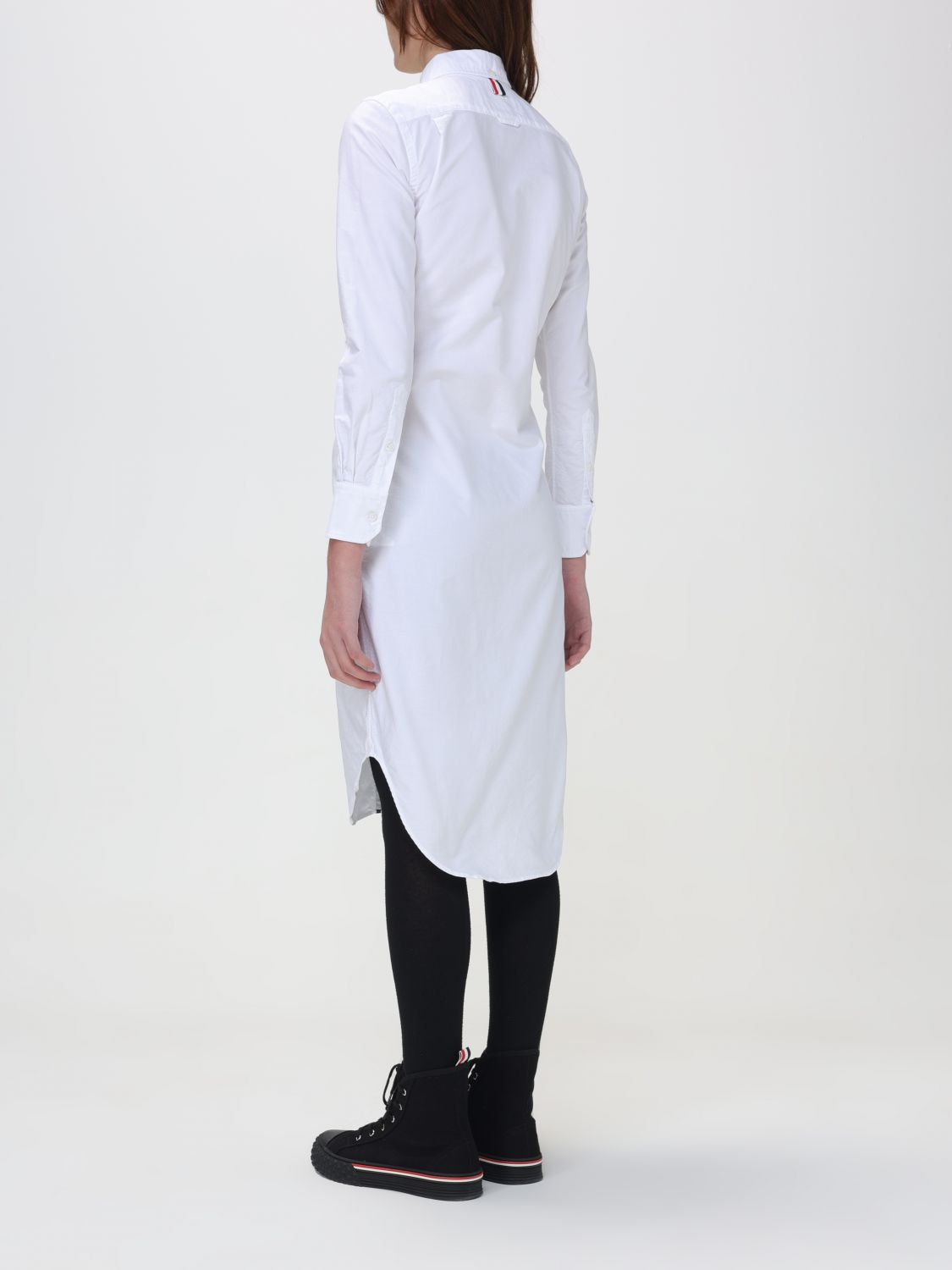 thom browne white shirt dress Classic Shirtdress by Thom Browne- La Garonne