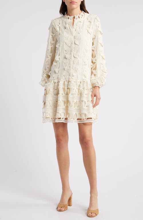 Ciebon Wylla Humbird Lace Drop Waist Mini Dress In Ecru - 55% Off | Editorialist Ciebon Wylla Humbird Lace Drop Waist Mini Dress In Ecru - 55% Off | Editorialist