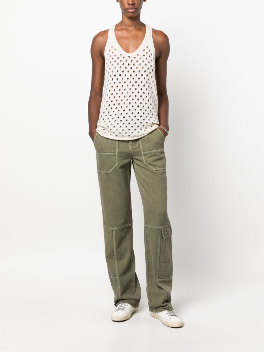 ZADIG&VOLTAIRE Zadig&Voltaire pepper straight-leg trousers
