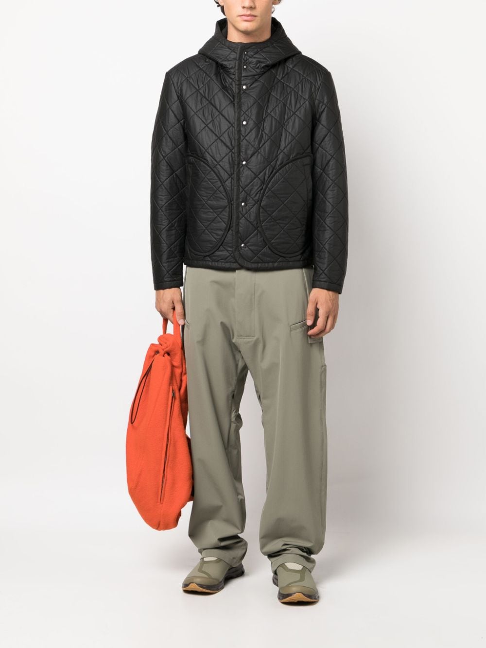 CRAIG GREEN Craig Green Diamond-Quilted Hooded Jacket