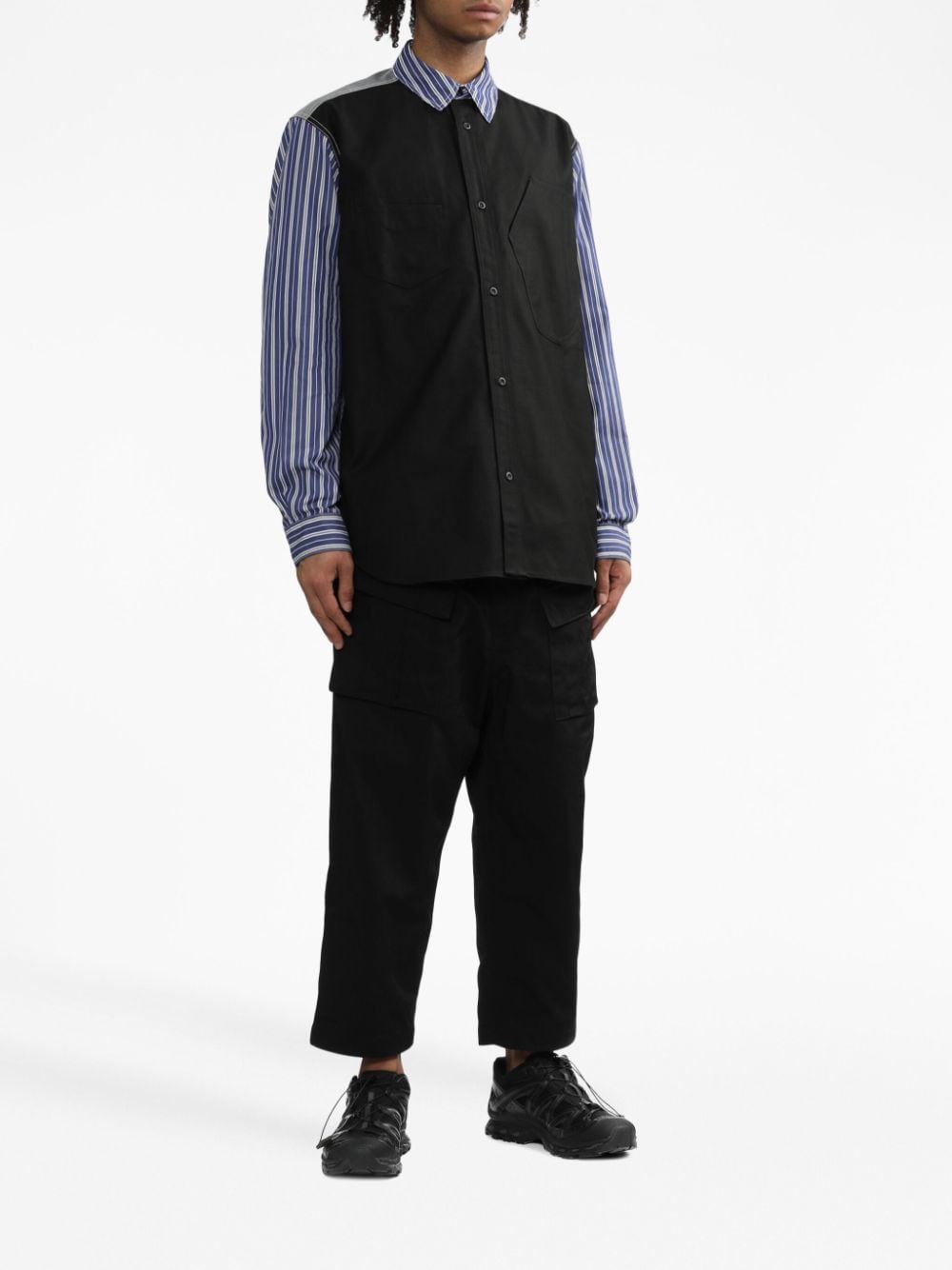 JUNYA WATANABE Junya Watanabe MAN Drop-Crotch Cargo Trousers