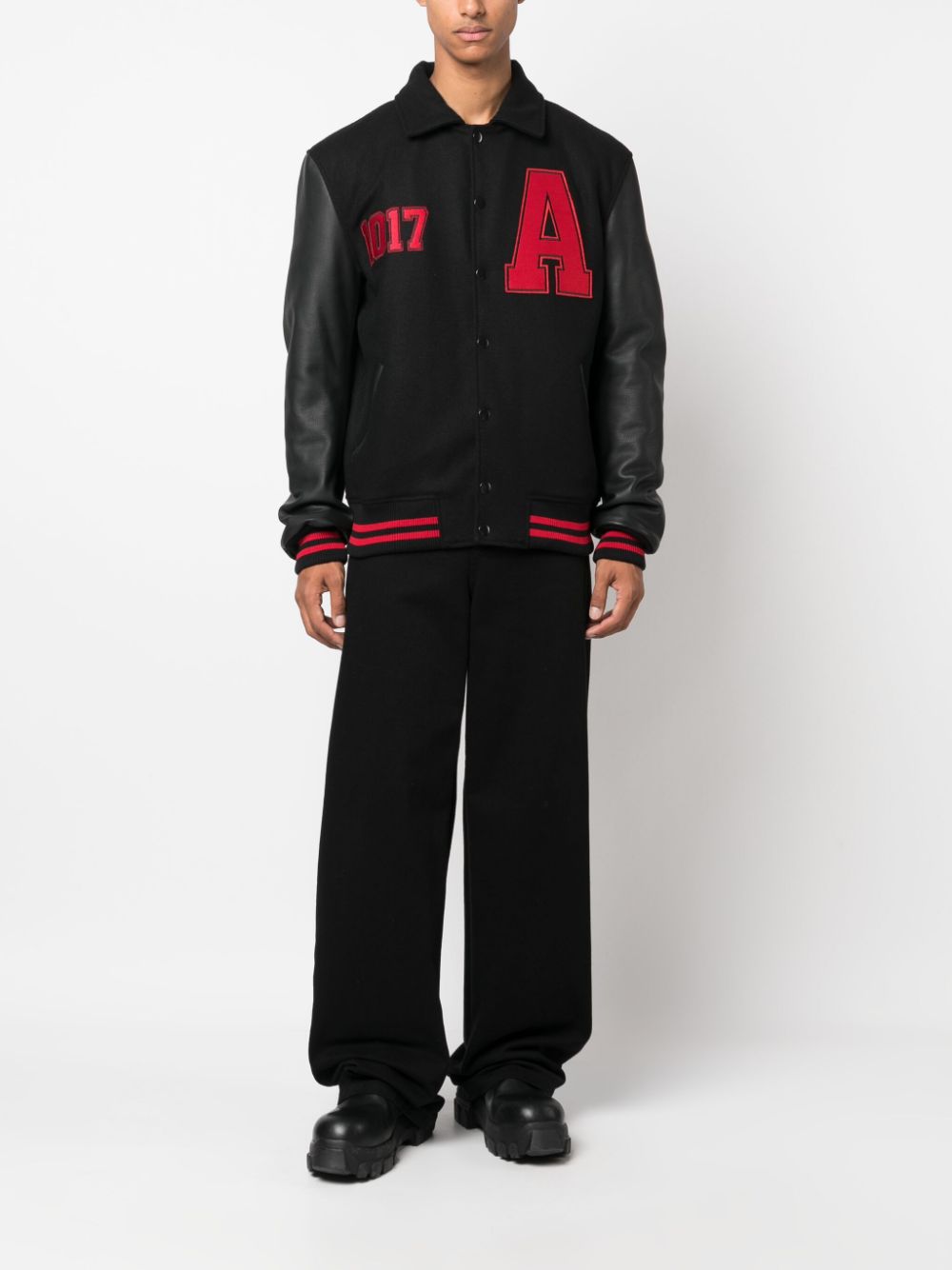 1017 ALYX 9SM 1017 ALYX 9SM Logo-Print Varsity Jacket