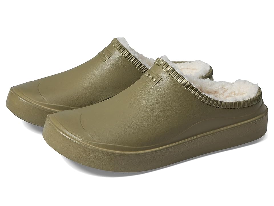 Hunter In/Out Bloom Foam Insulated Clog Green Editorialist