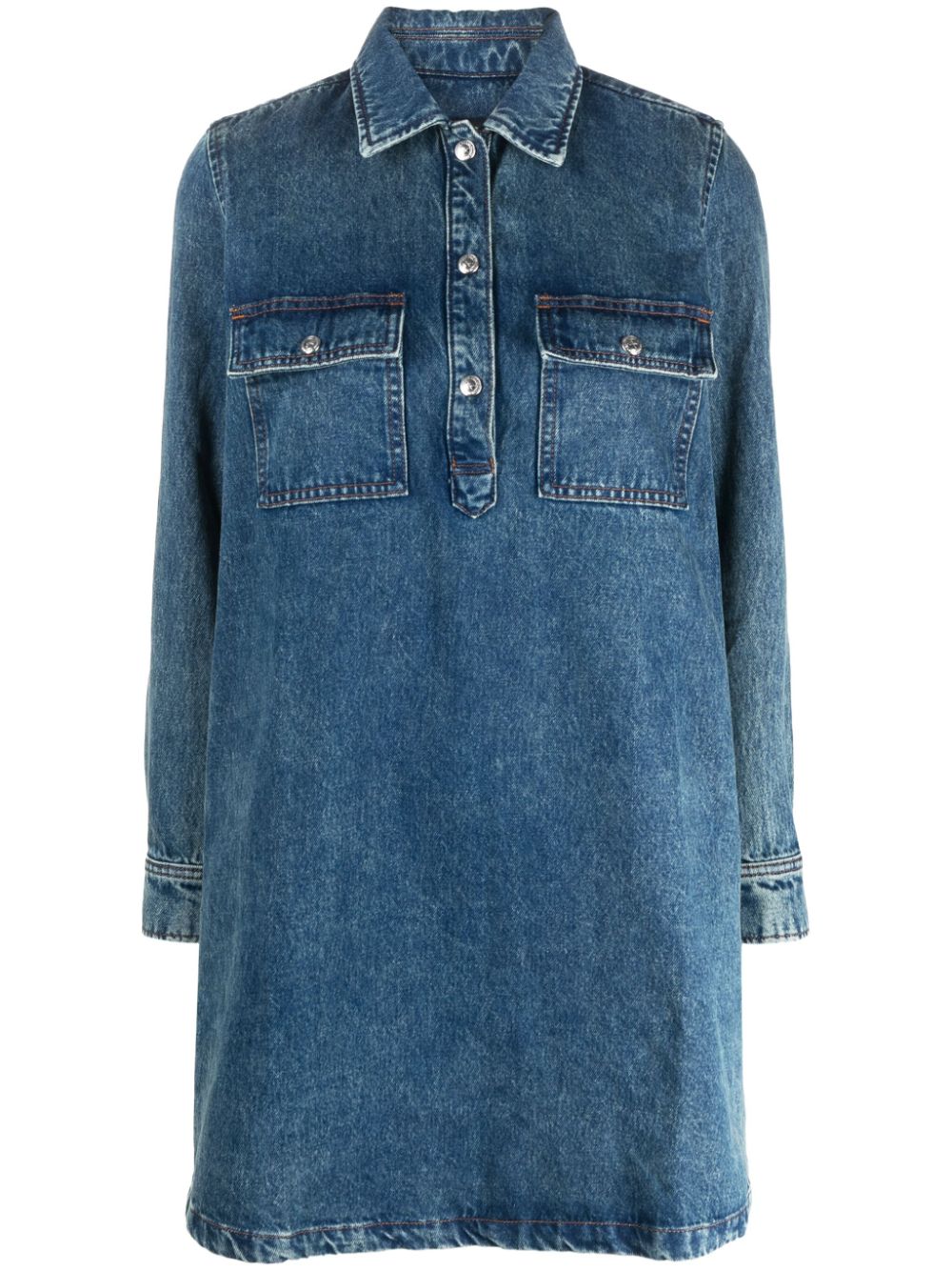 white christmas dresses A.P.C main image 1
