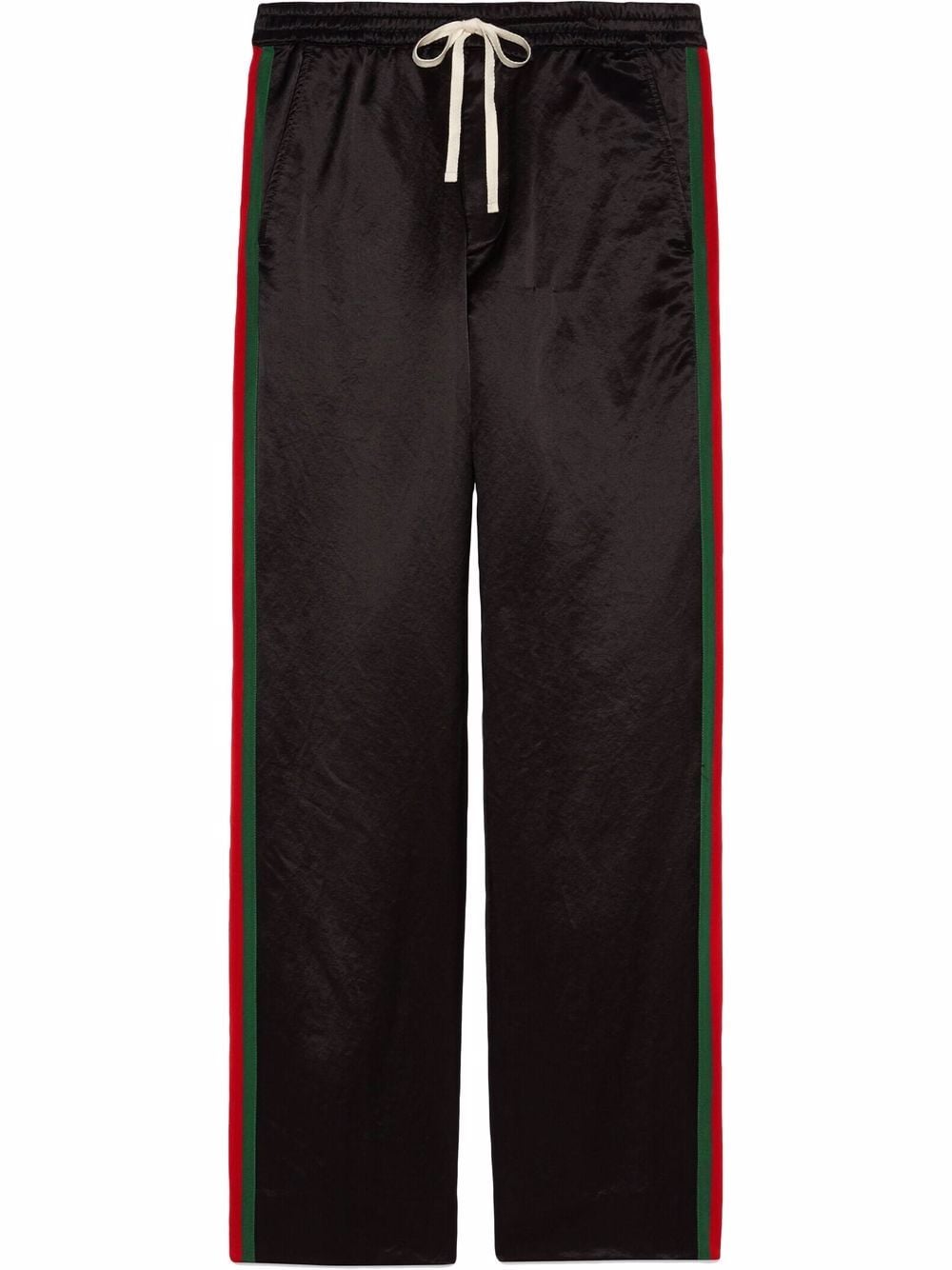 Gucci Web-Panel Track Pants Black Editorialist