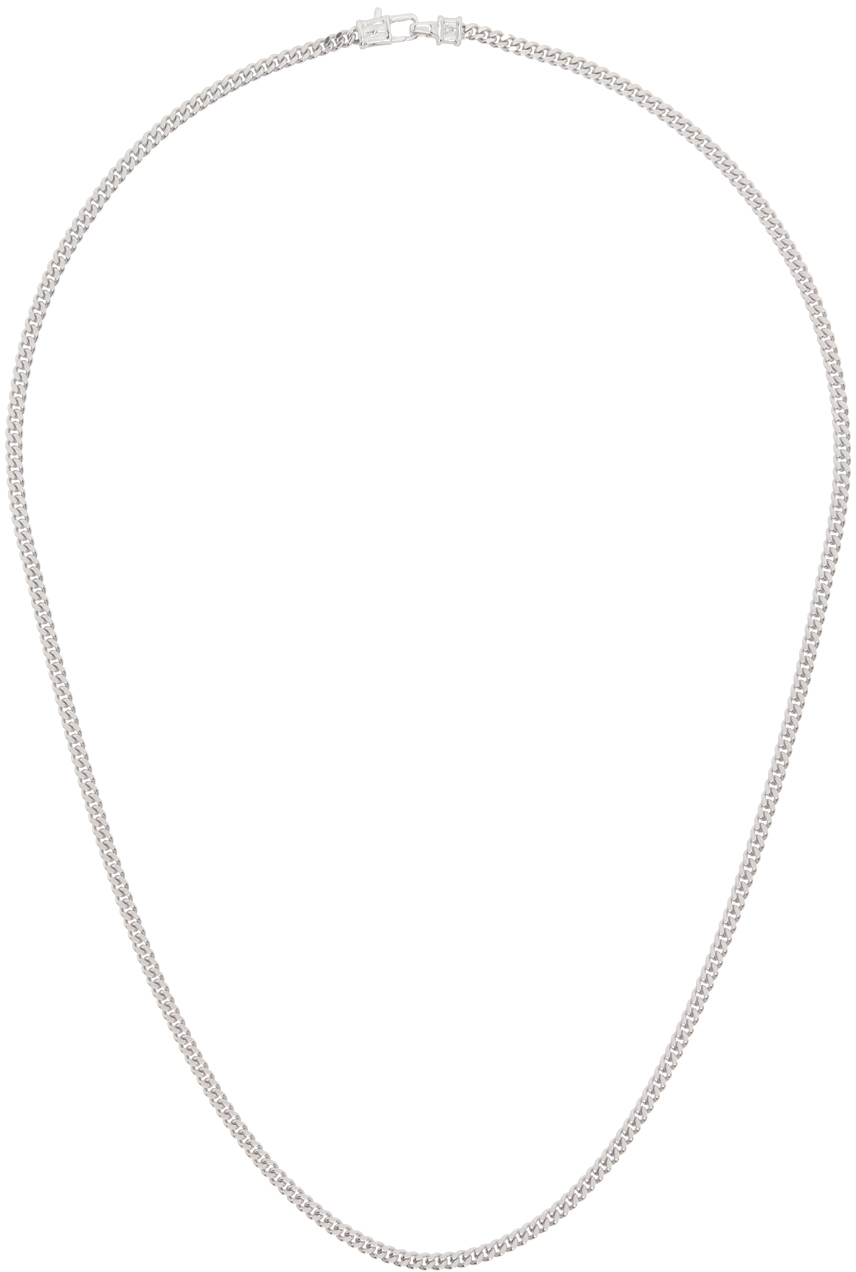 Tom Wood Curb Chain M Necklace - Silver | Editorialist
