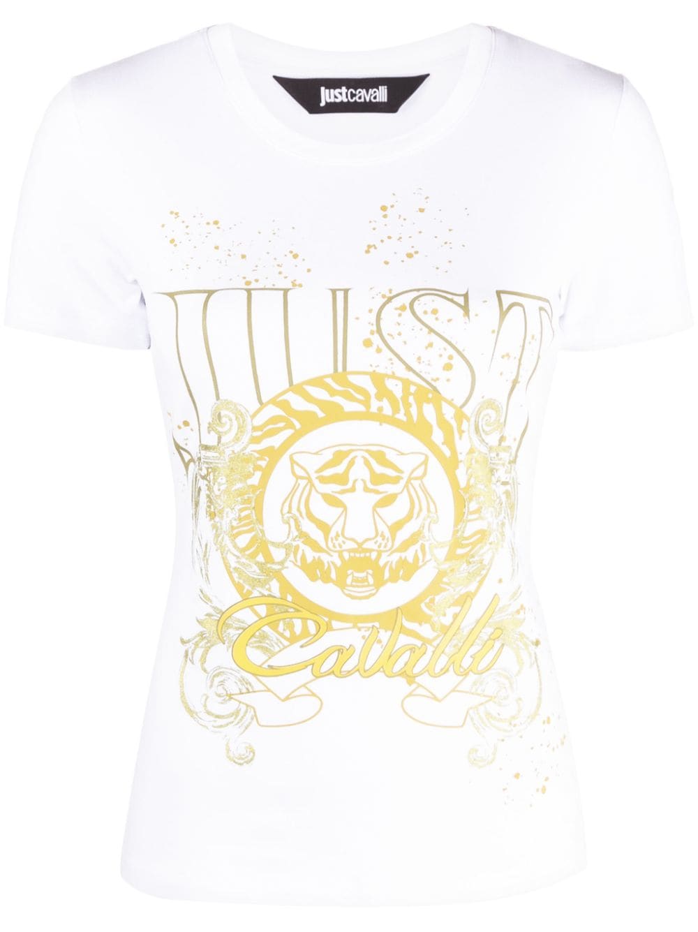 JUST CAVALLI Just Cavalli Tiger Head T-Shirt
