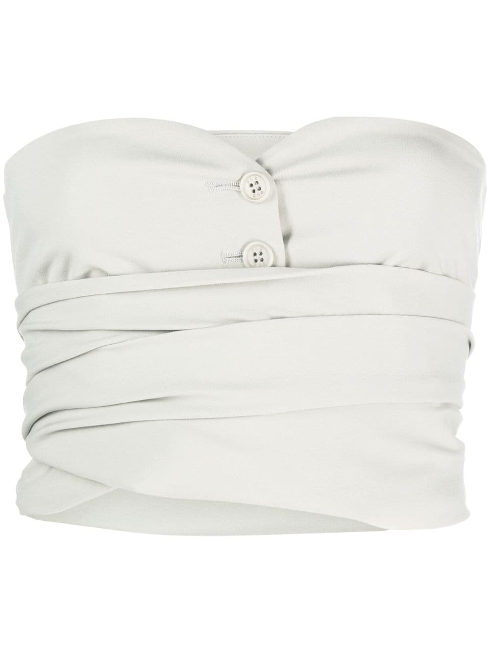 PHILOSOPHY DI LORENZO SERAFINI Philosophy Di Lorenzo Serafini Strapless Cropped Top