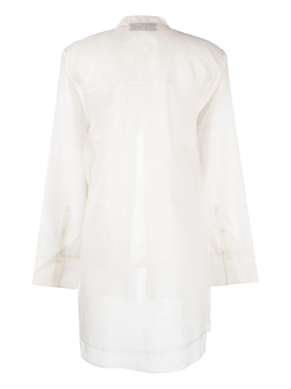 rohe linen kaftan dress Rohe Linen Kaftan Dress in Optic White