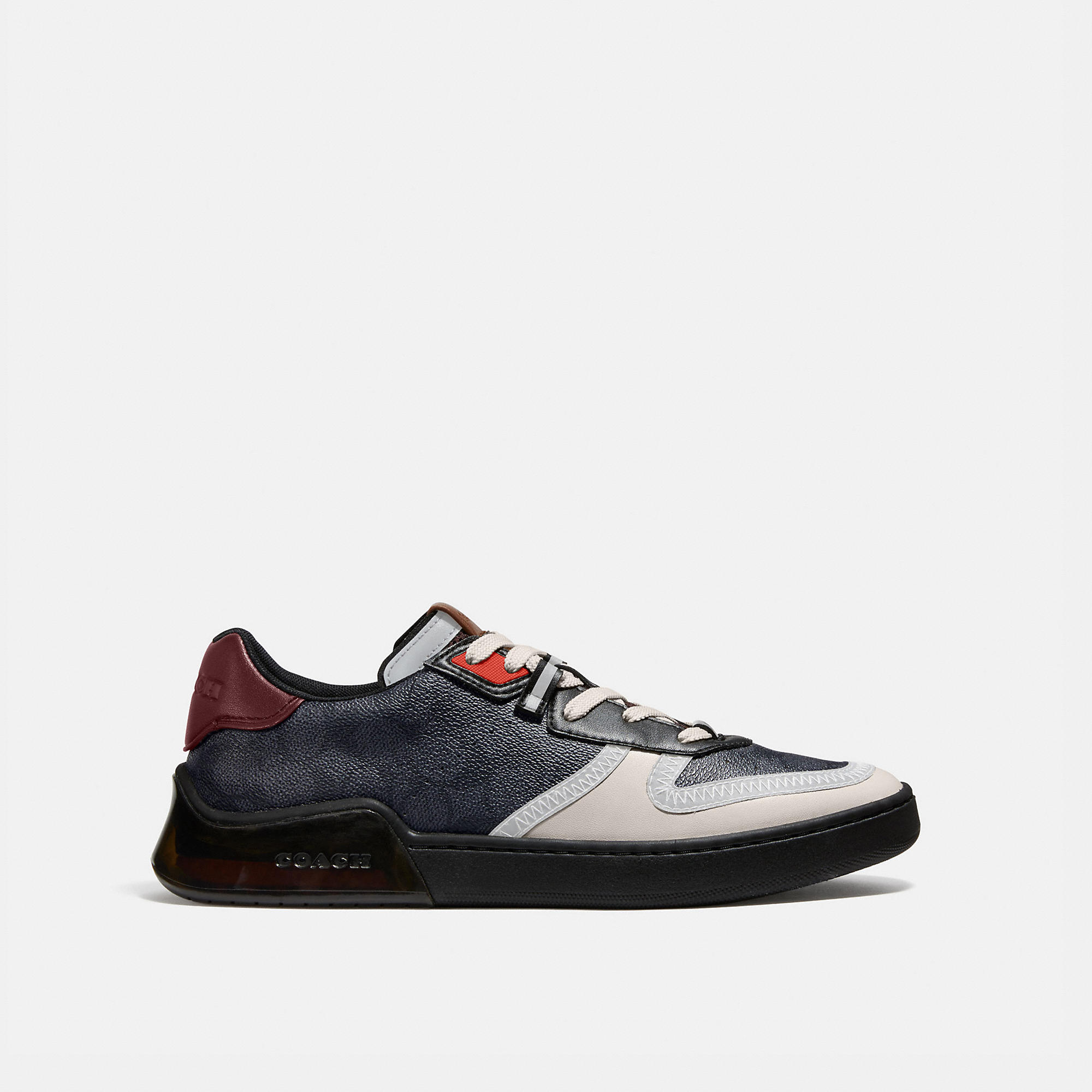 Coach Citysole Runner Shoes Black/Red Mens Sz 10.5 D COACH Citysole Signature Runner Sneaker Men main image 3