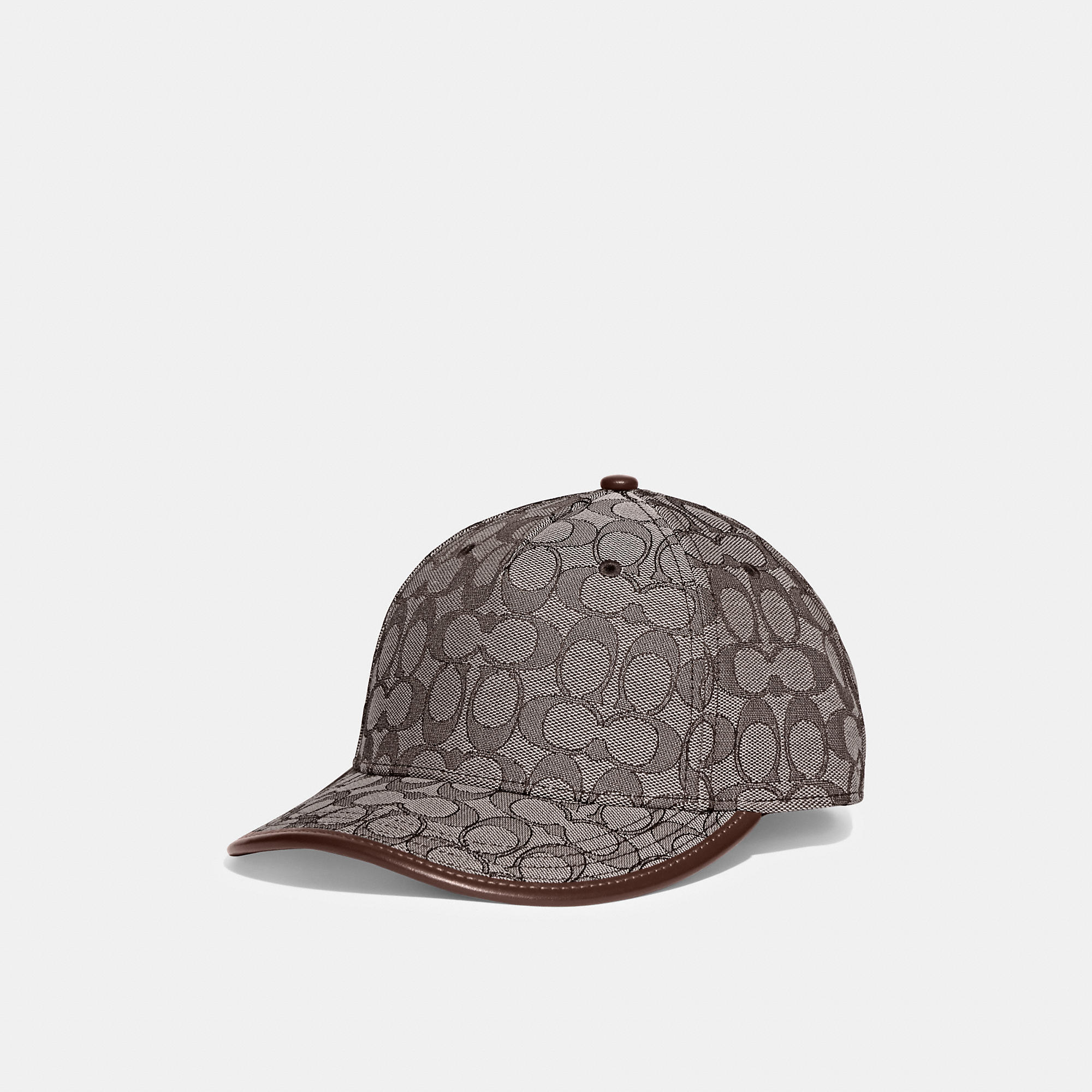 Coach Monogram Baseball Cap in Ivory and Beige Unboxing Coach Signature Jacquard Baseball Hat (Questioning  main image 3